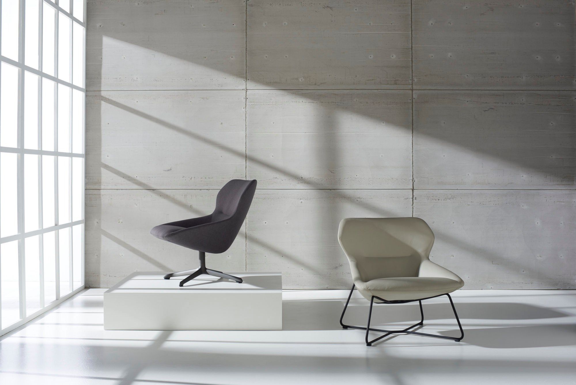 RAY LOUNGE | Armchair ray Collection By Brunner design Jehs+Laub