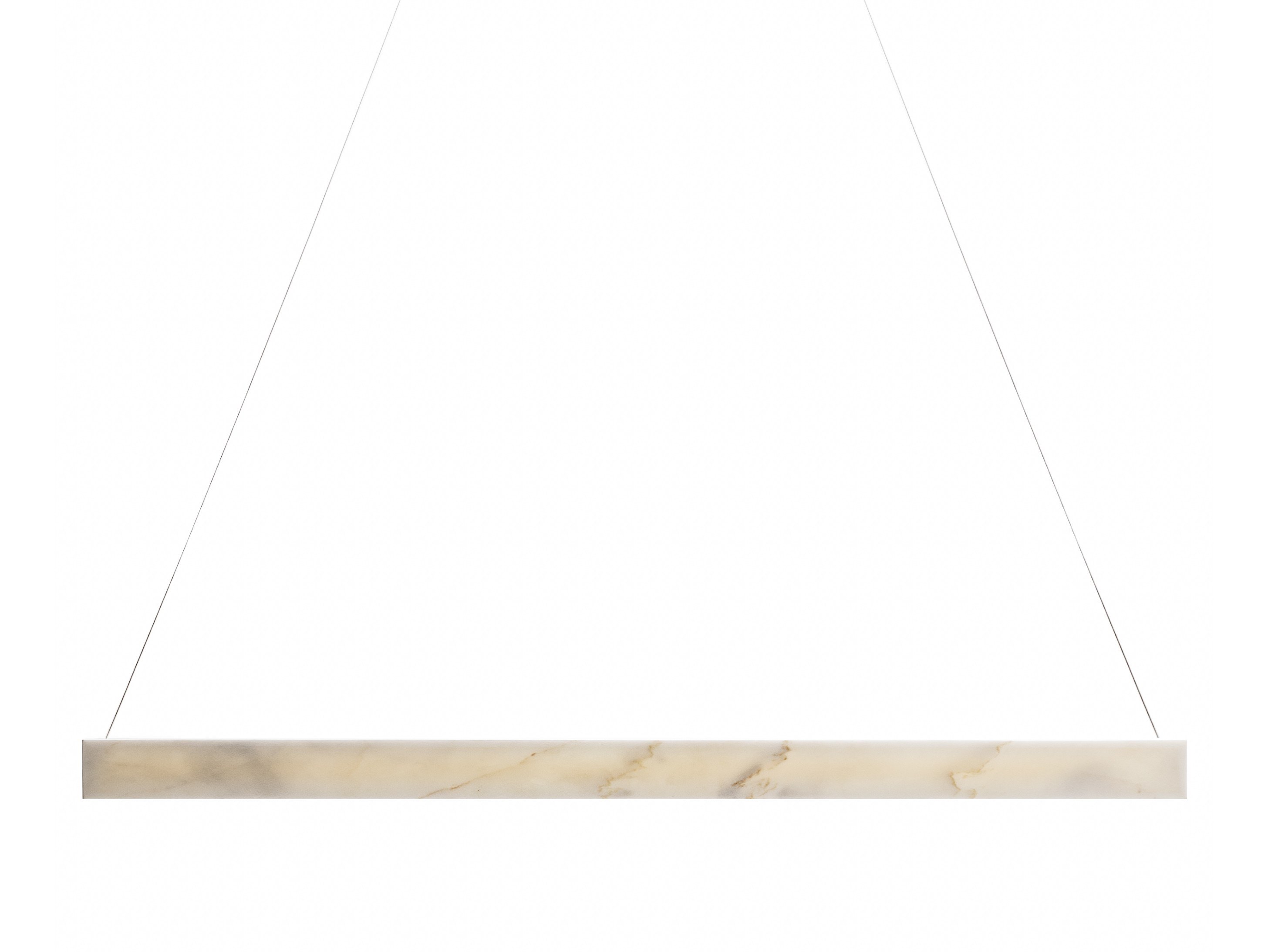 LED marble pendant lamp RAY OF A SILVER LINING By On Entropy