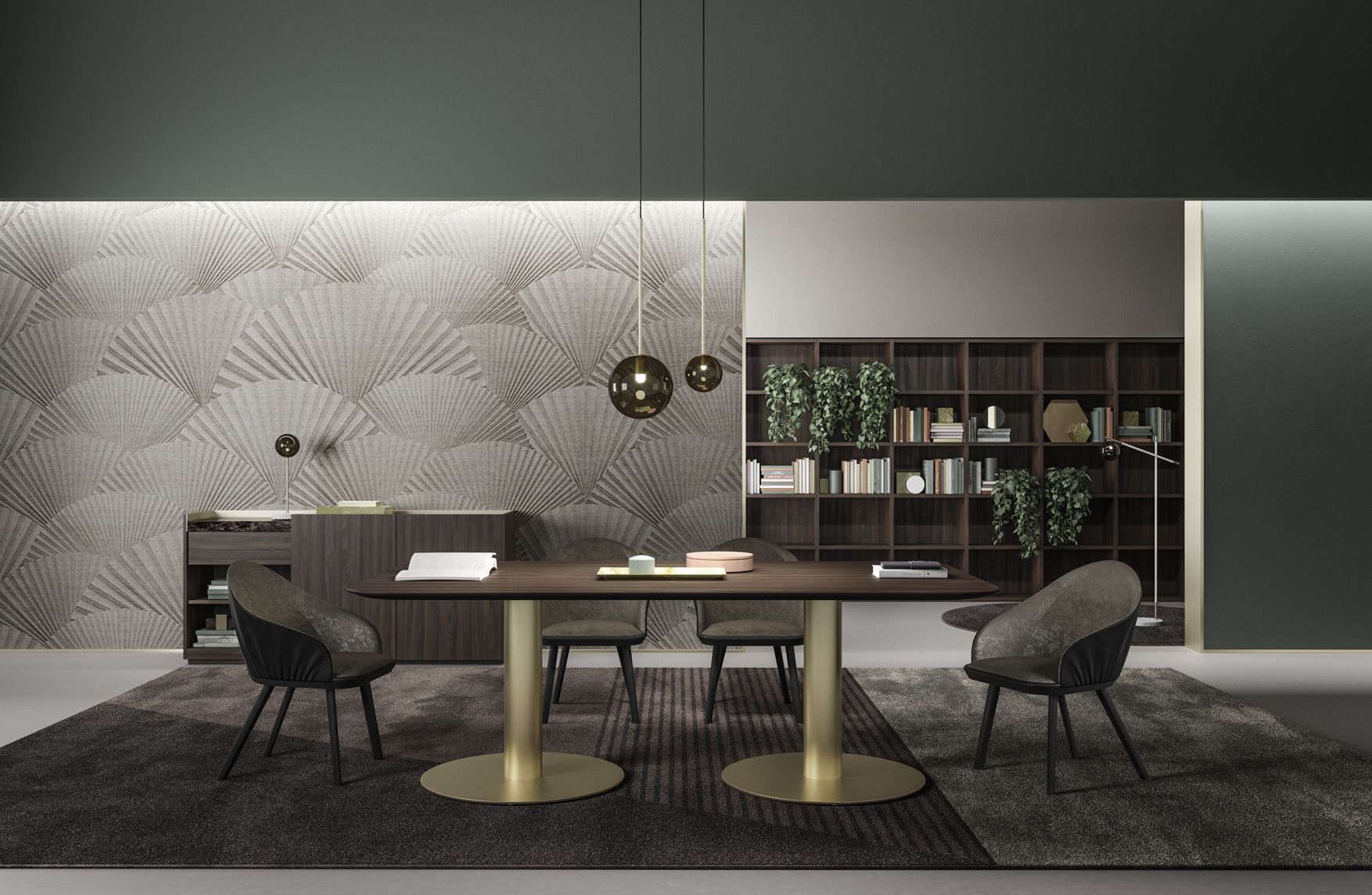 RAY | Rectangular rug By PROF