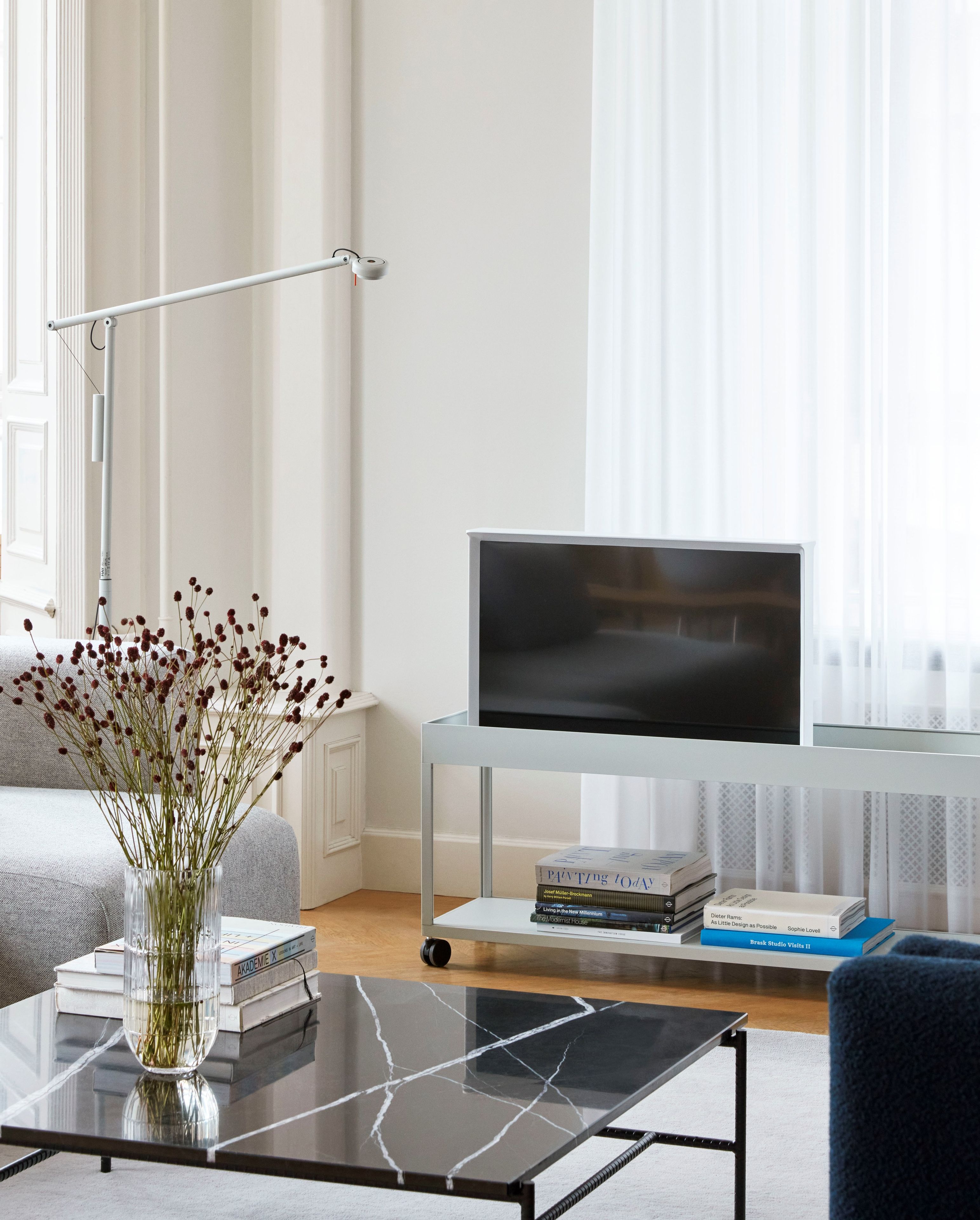 REBAR Rectangular marble coffee table By Hay | design Sylvain Willenz