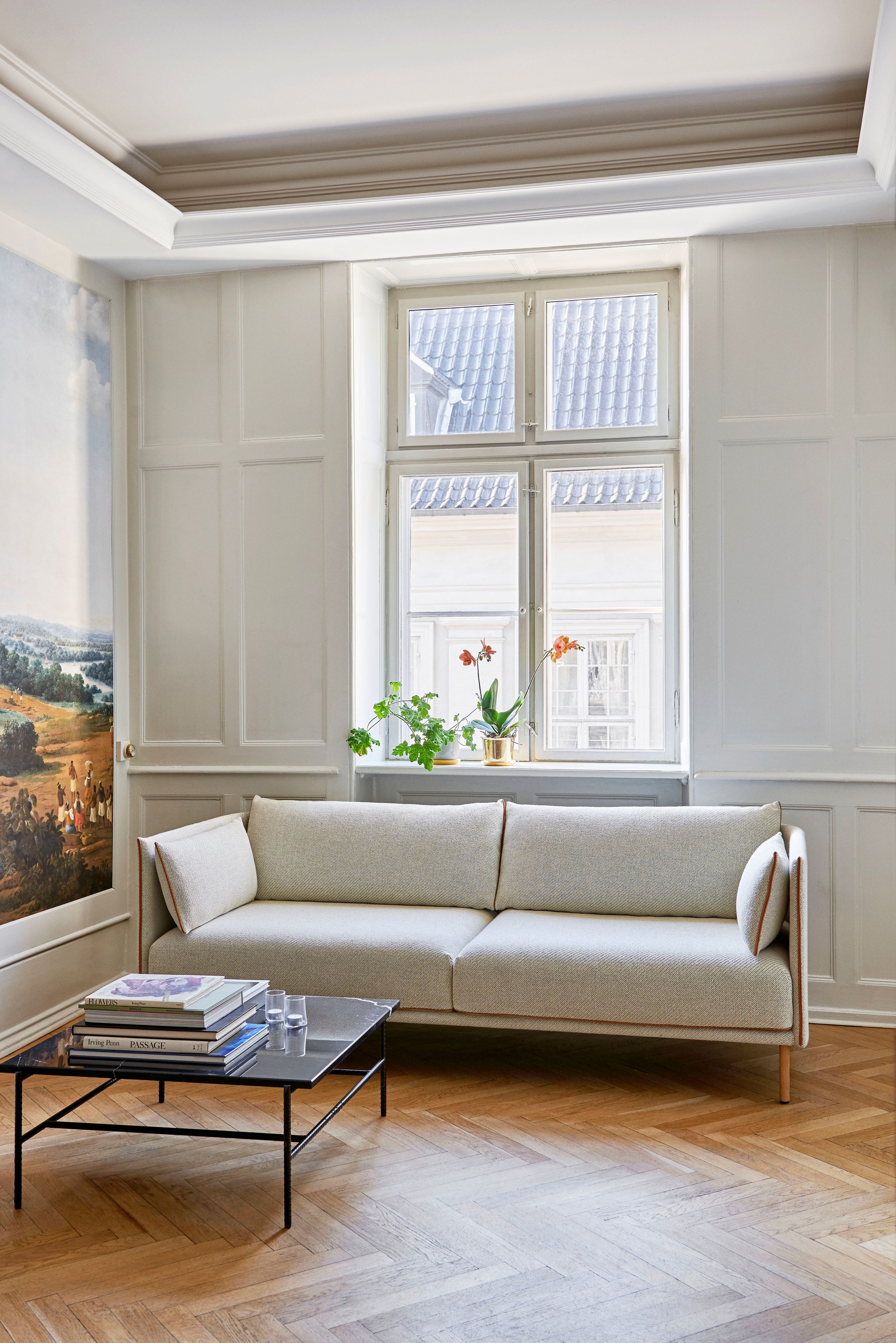 REBAR Rectangular marble coffee table By Hay | design Sylvain Willenz