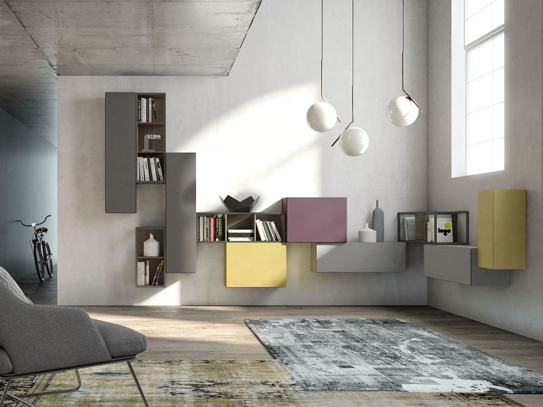 Parete attrezzata REBEL R_10 By Fimar