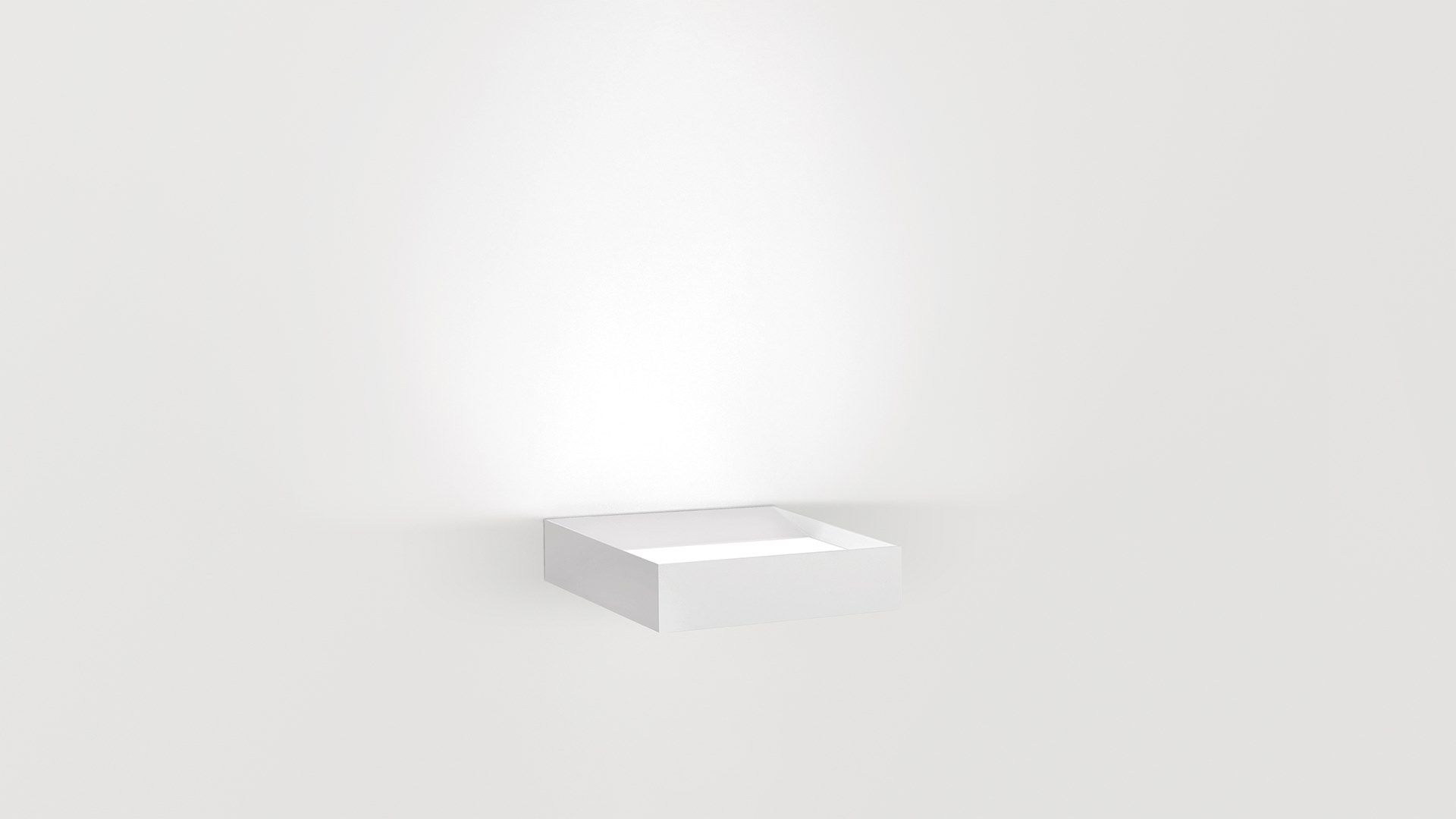 REC MINI Applique a LED in alluminio By Arkoslight | design Rubén Saldaña