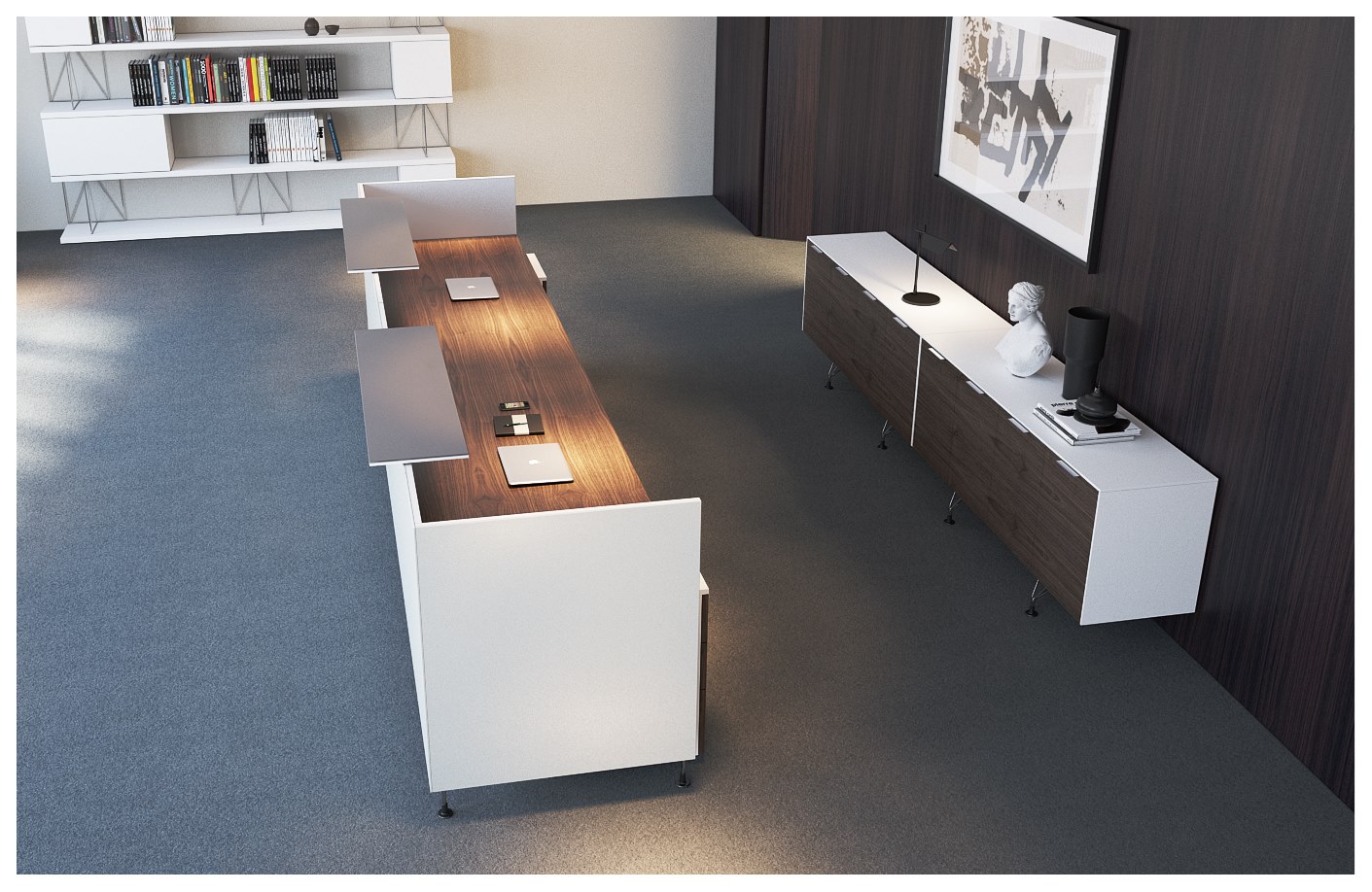 REP Reception desk By BK Contract | design Gabriel Teixidó