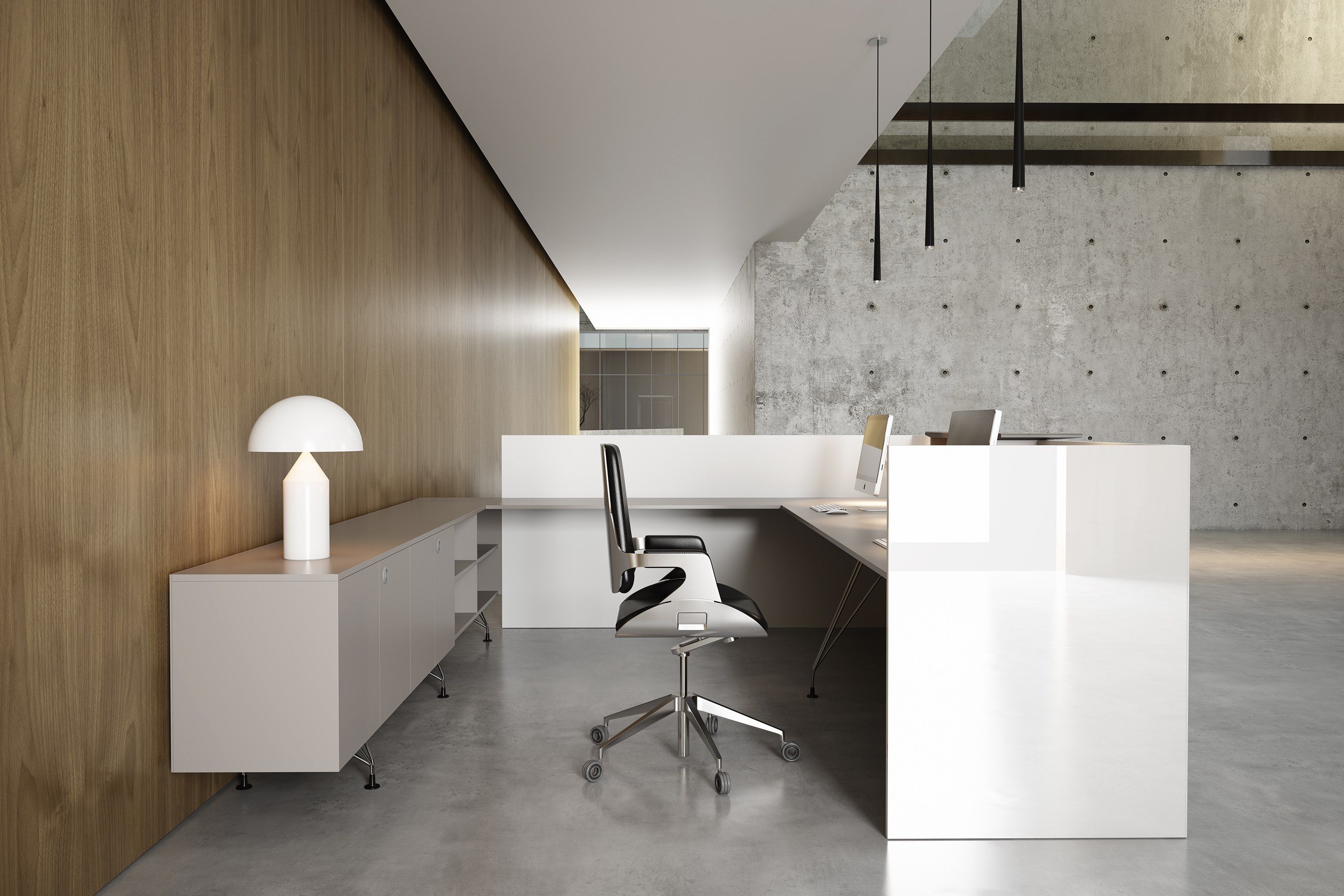 REP Reception desk By BK Contract | design Gabriel Teixidó