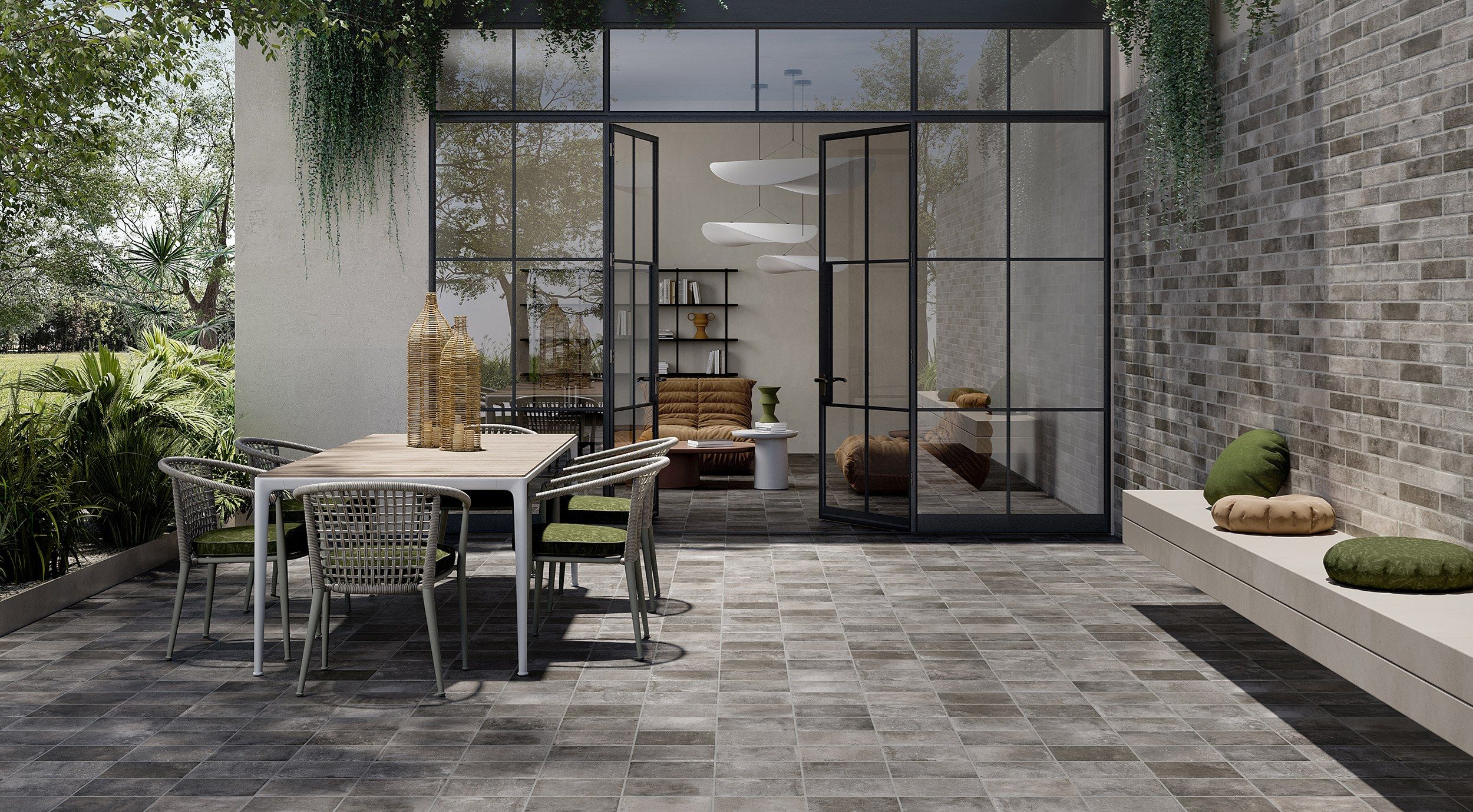 RECOVERY STONE flooring By Ceramica Rondine