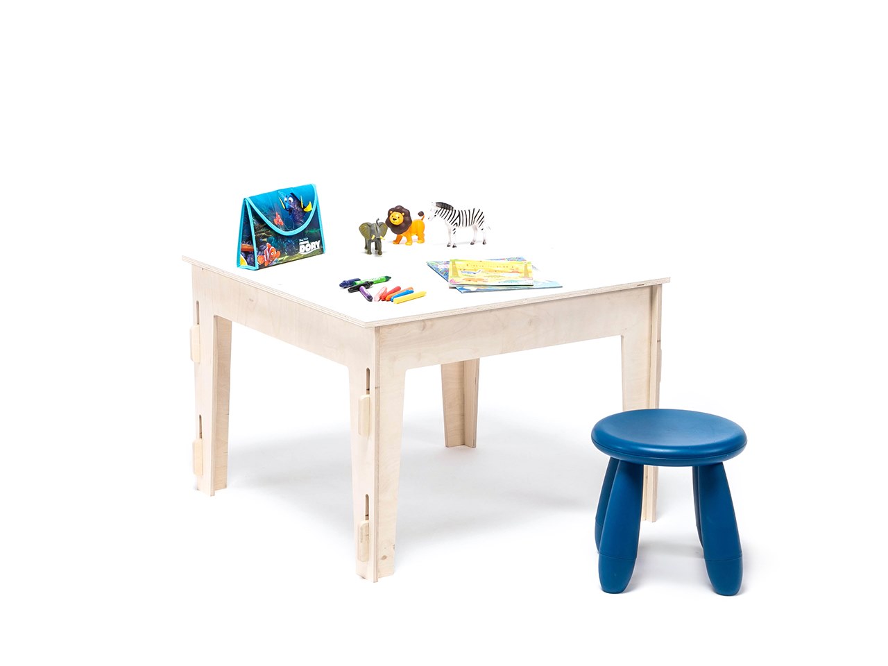 RECTANGULAR TABLE Kids table By PlayWood