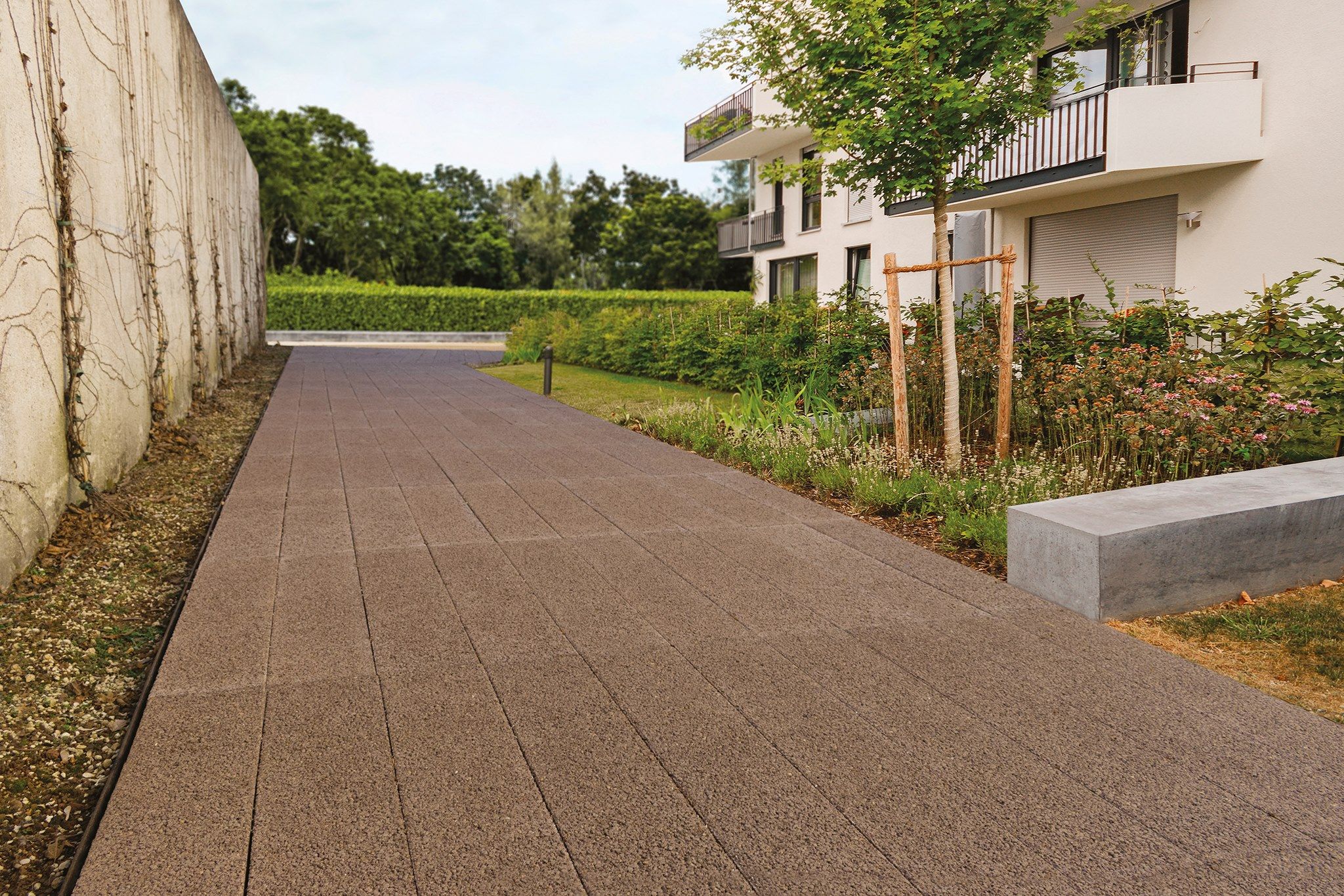 Natural stone outdoor floor tiles RECYCLE® By FAVARO1