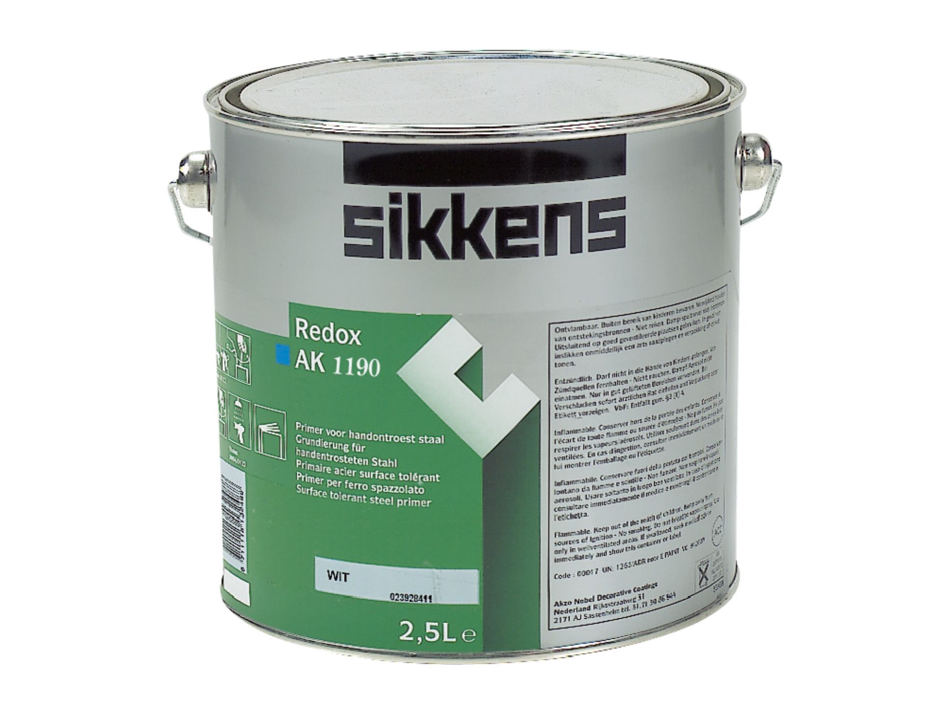 REDOX AK 1190 PLUS Anti-corrosive and anti-rust paint By Sikkens