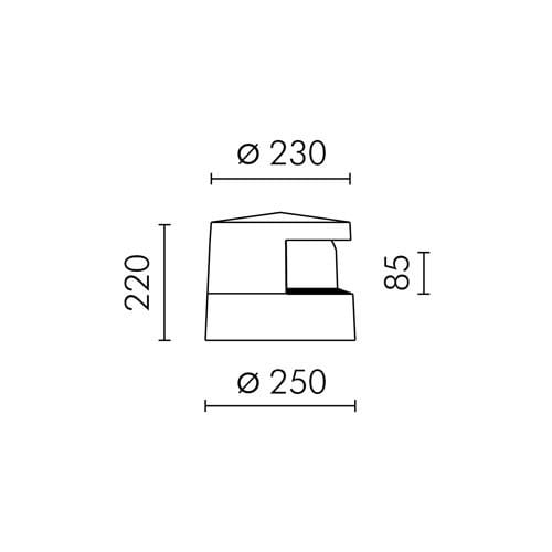 Paletto e minipaletto a led e sorgenti tradizionali REEF By SIMES