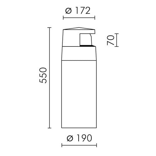 Paletto e minipaletto a led e sorgenti tradizionali REEF By SIMES
