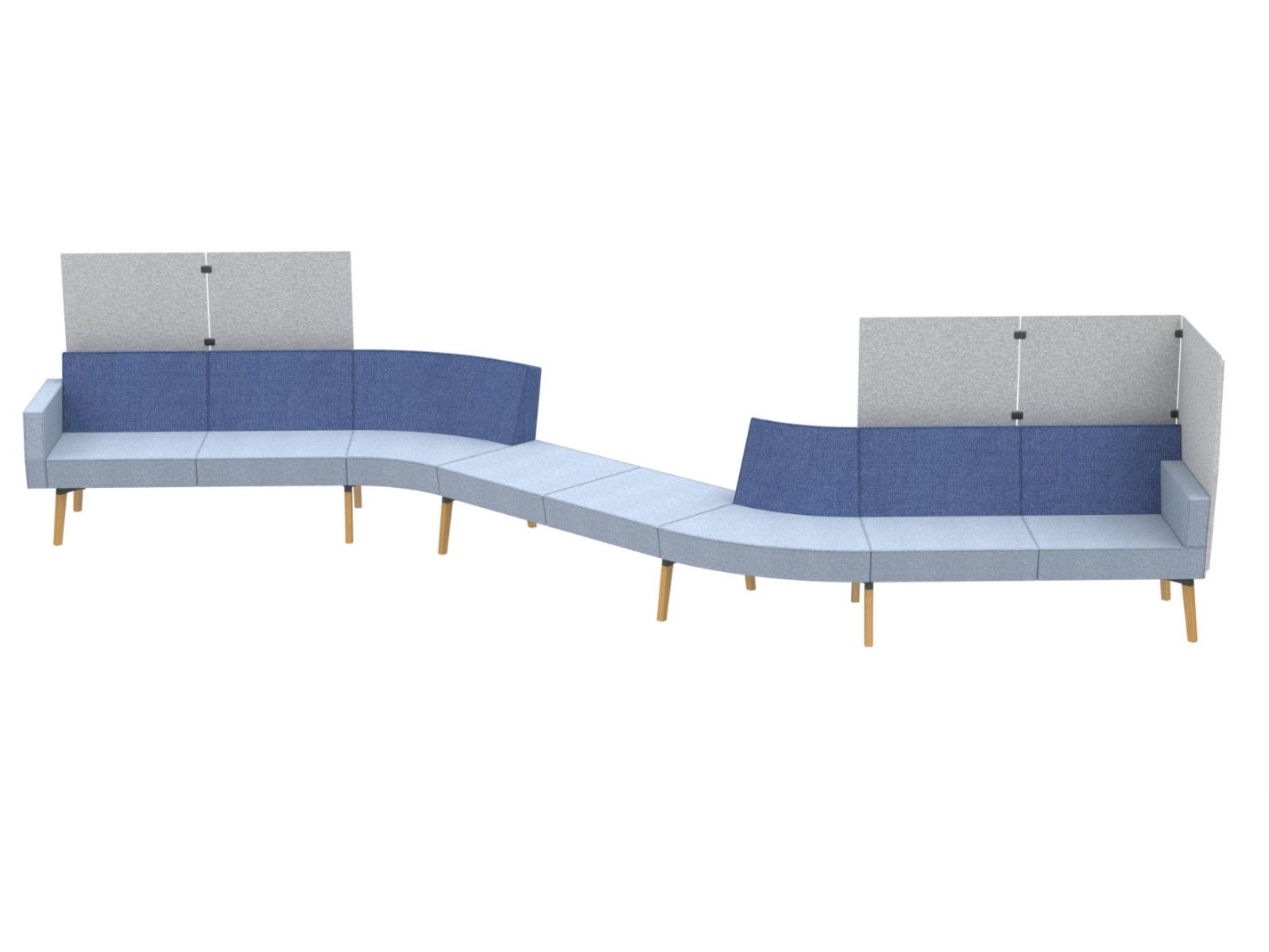 REEFS Modular lounge configuration By Dauphin | design Jessica Engelhardt