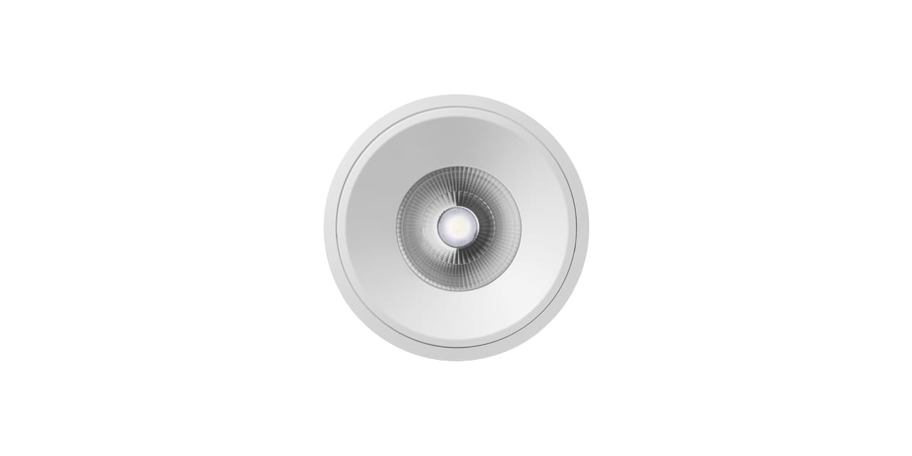 REFLEX C.O.B. SUPER COMFORT Recessed round spotlight for false ceiling ...