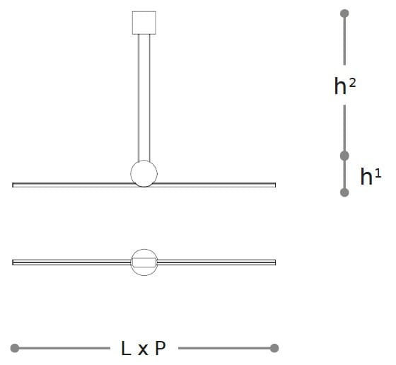 REGOLO Pendant lamp By Italamp