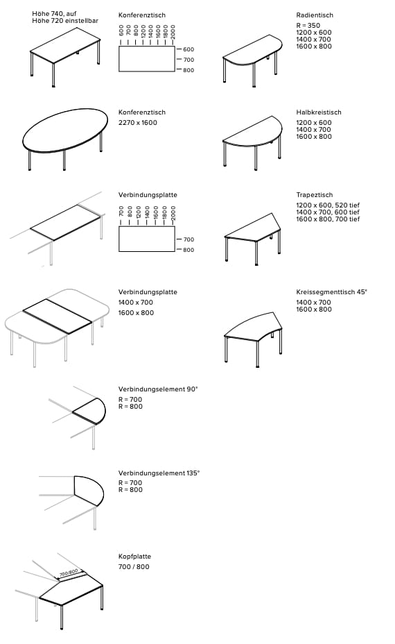 REISS INTEO Meeting table By REISS