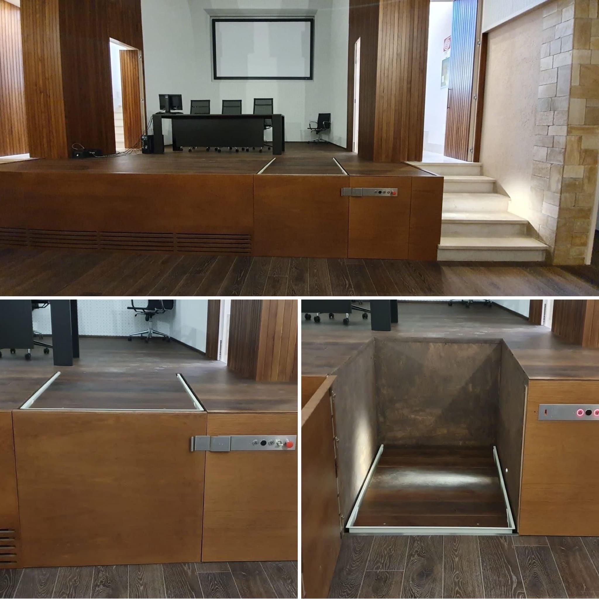 REMOVAL ARCHITECTURAL BARRIERS Platform lift By RDT Elevazione