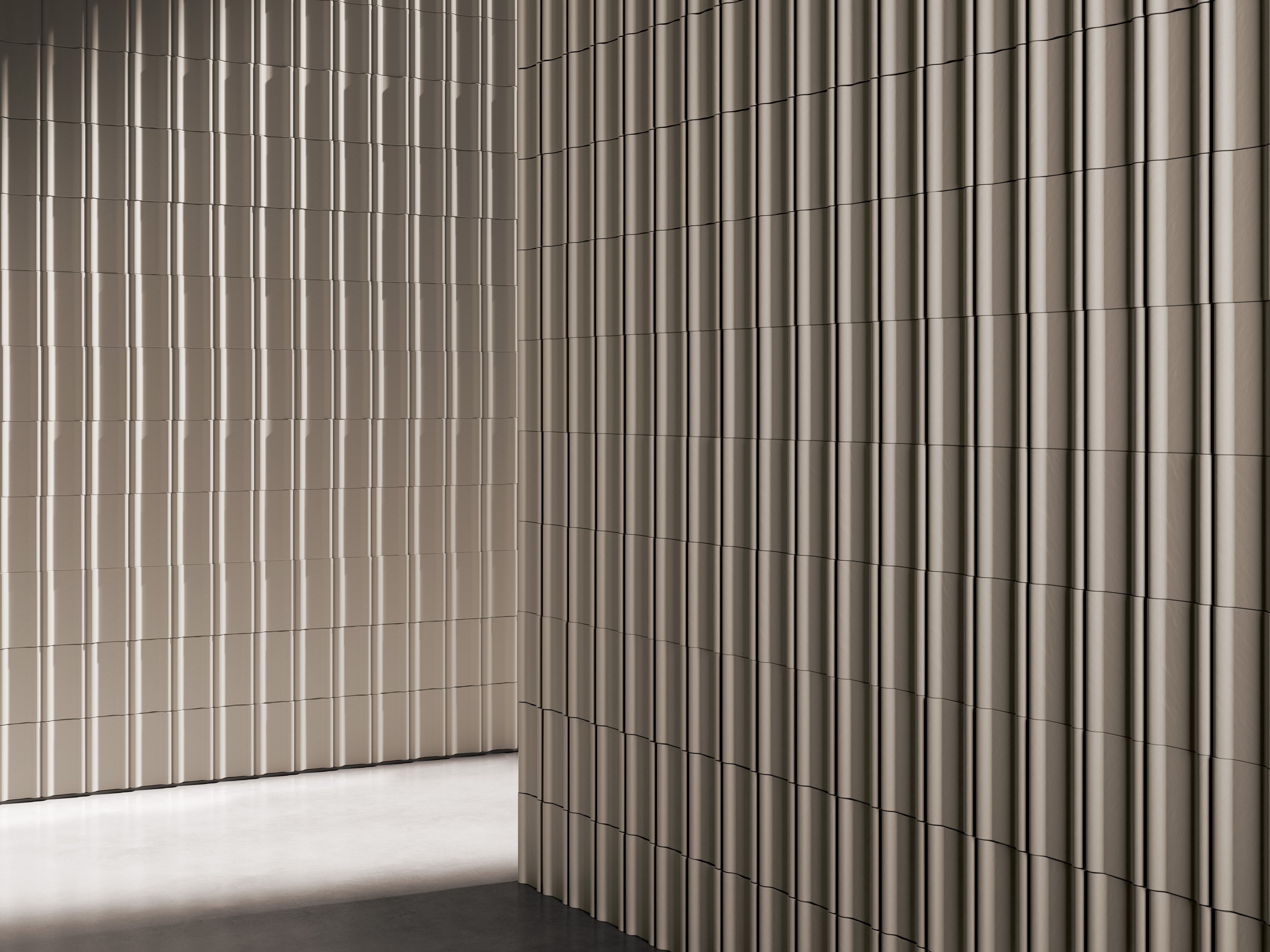 RENGA Pared divisoria By Mutina | design Vincent Van Duysen