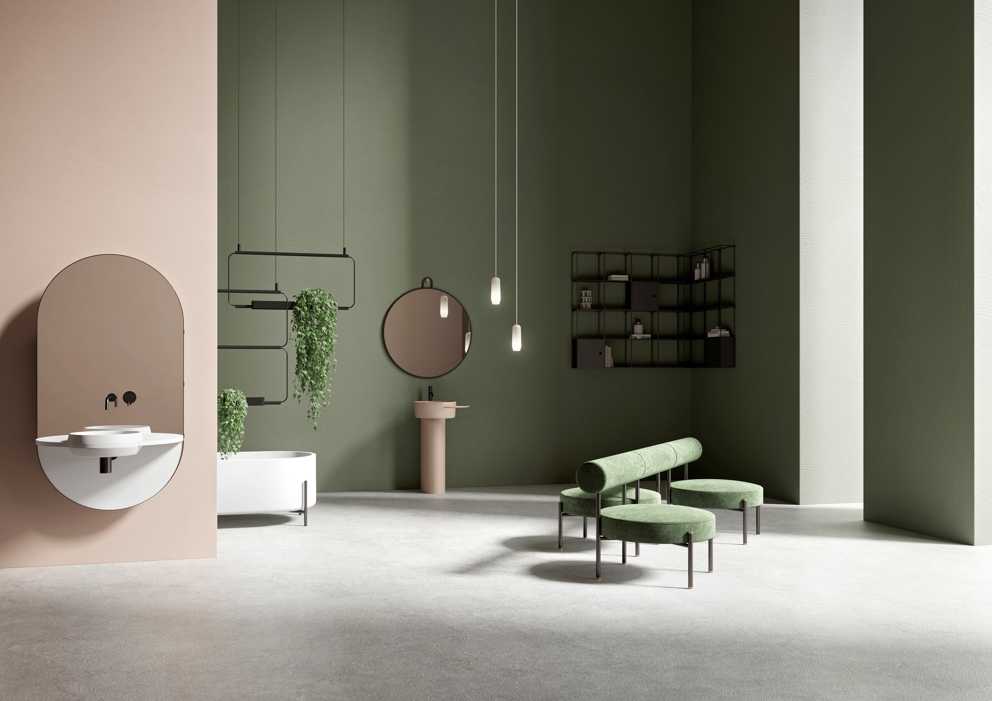 REST LOUNGE CHAIR Upholstered velvet easy chair By Ex.t | design Norm ...