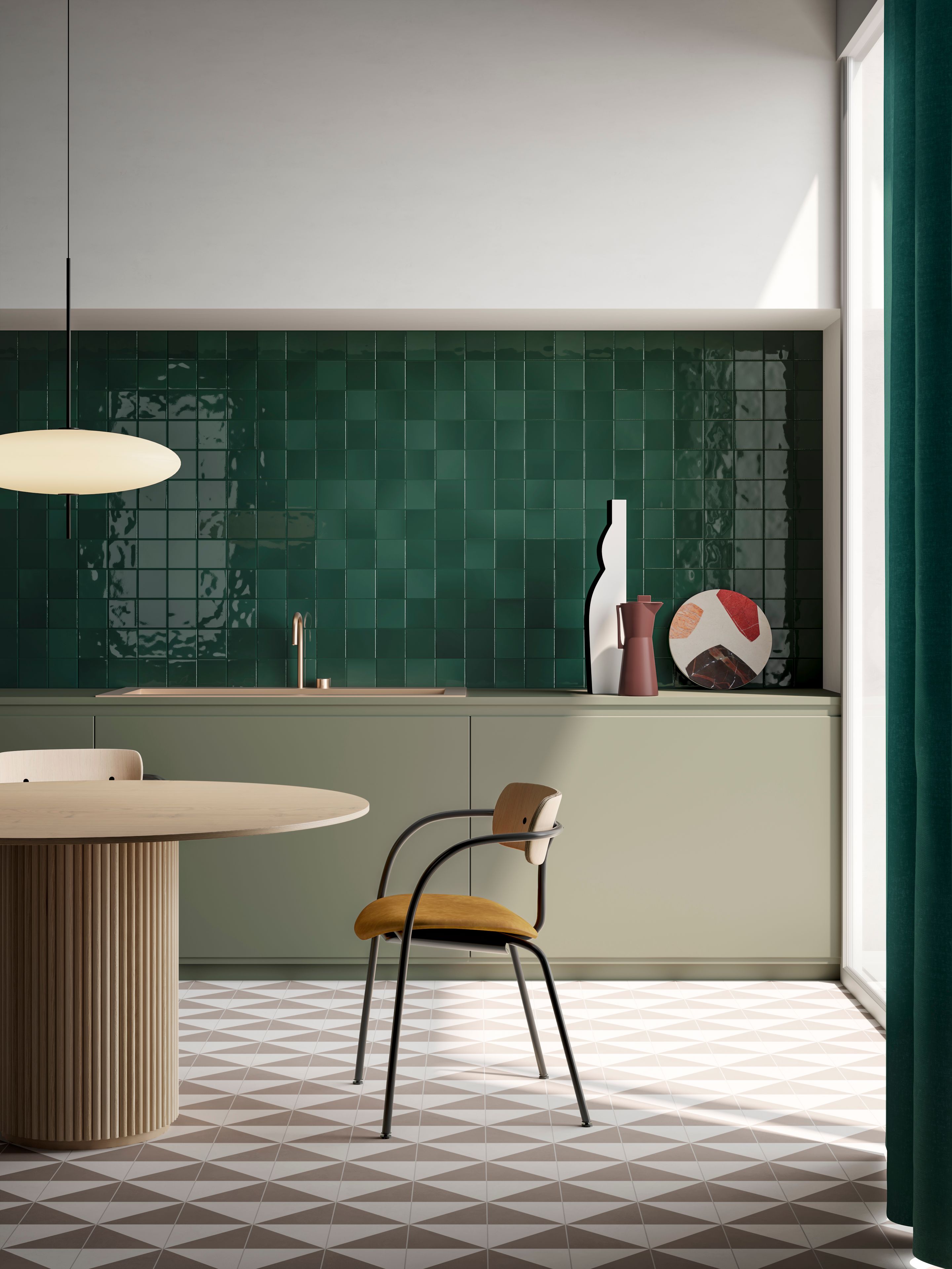 RETROMIX Porcelain stoneware wall/floor tiles By VitrA Bathrooms