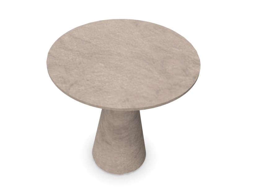 REVERSE OCCASIONAL CEMENT Coffee table By Andreu World | design ...
