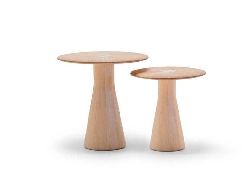 REVERSE OCCASIONAL WOOD coffee table By Andreu World design Piergiorgio ...