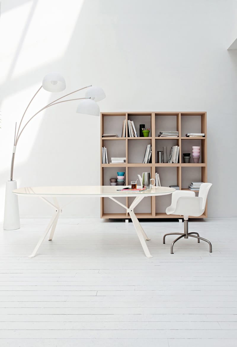 REVO Glass office desk / meeting table By Manerba | design Progetto CMR ...