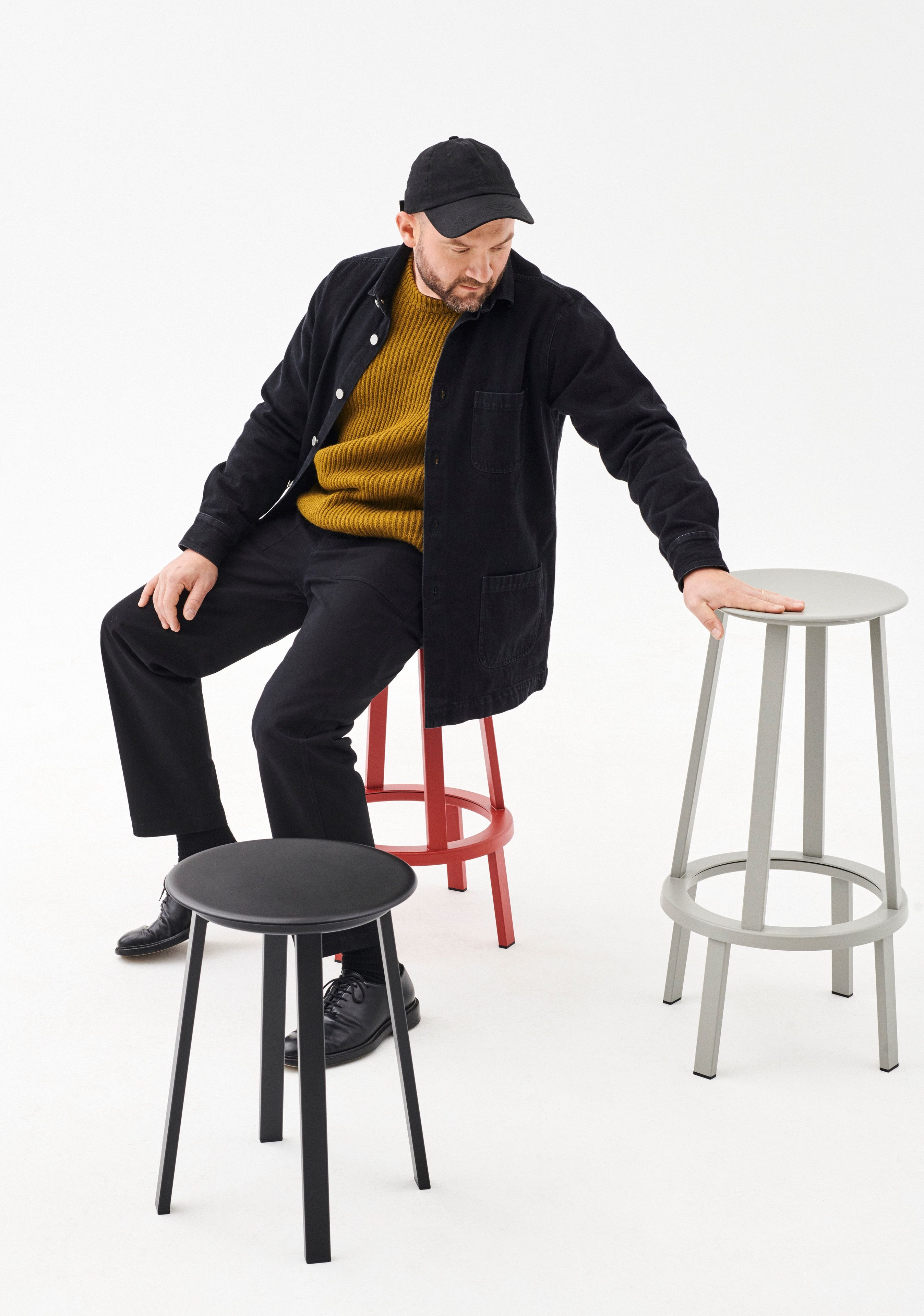 REVOLVER | Barstool Revolver Collection By Hay design Leon Ransmeier