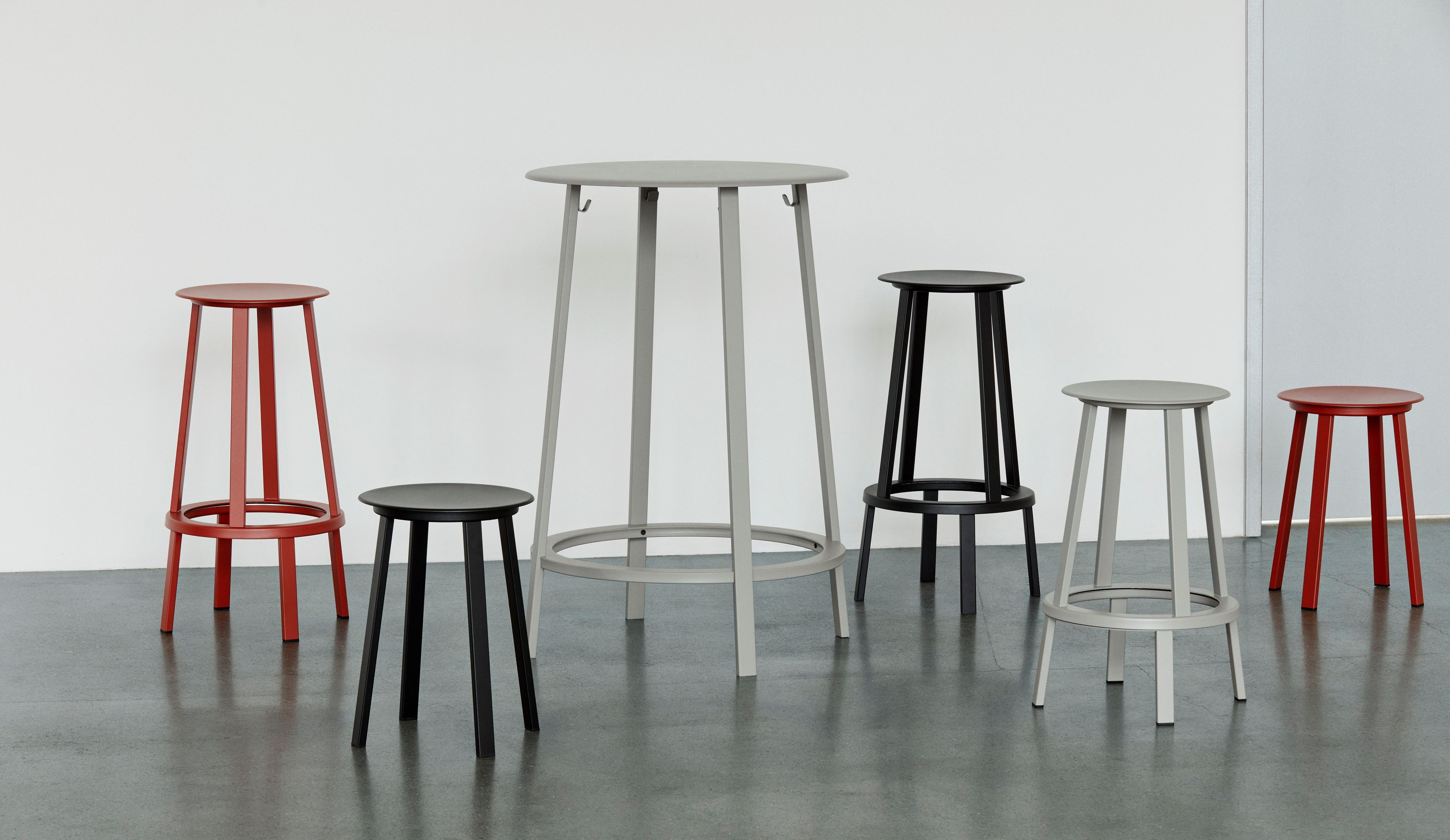 REVOLVER | Stool Revolver Collection By Hay design Leon Ransmeier
