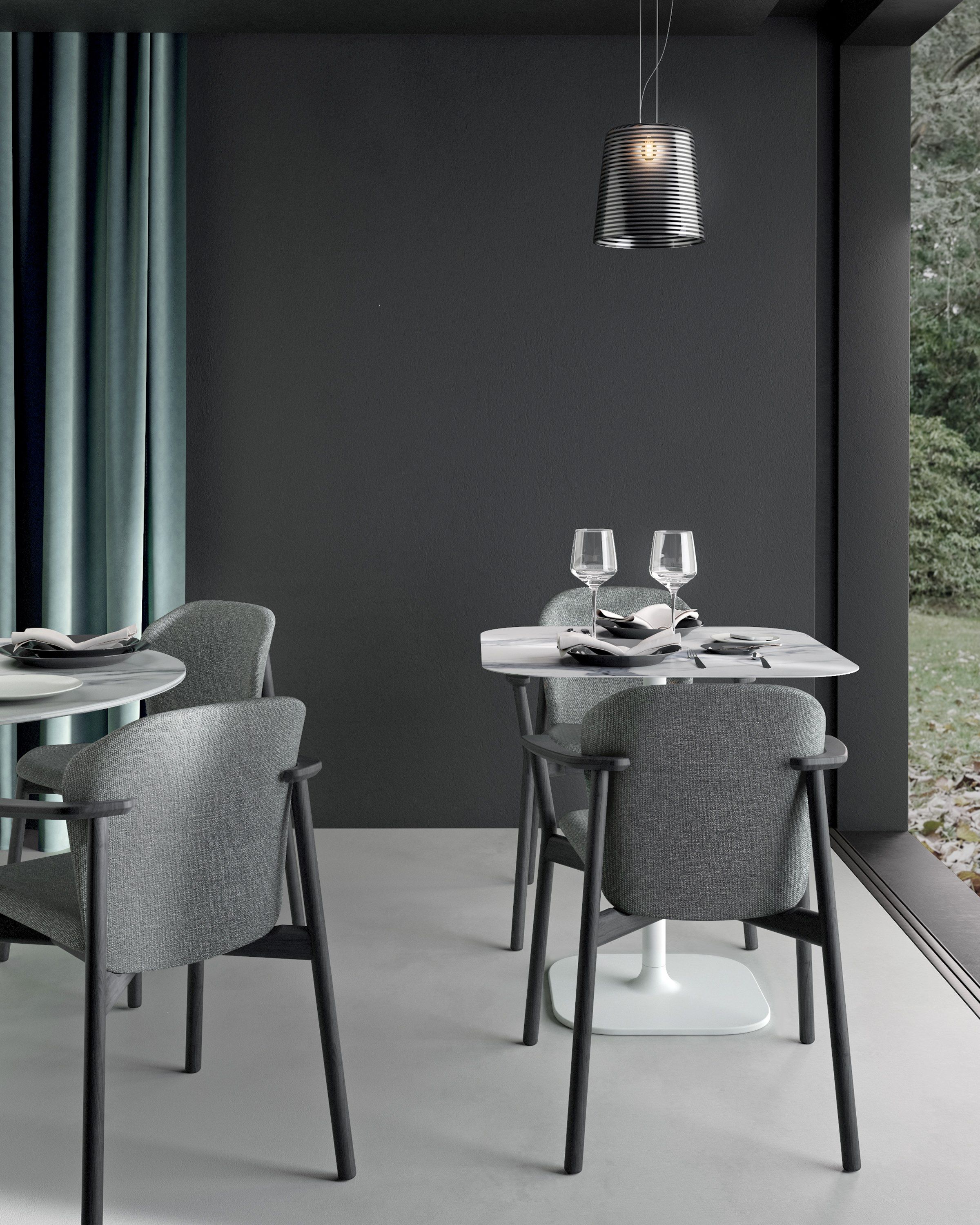 Square contract table RHINO By SCAB DESIGN design Luisa Battaglia