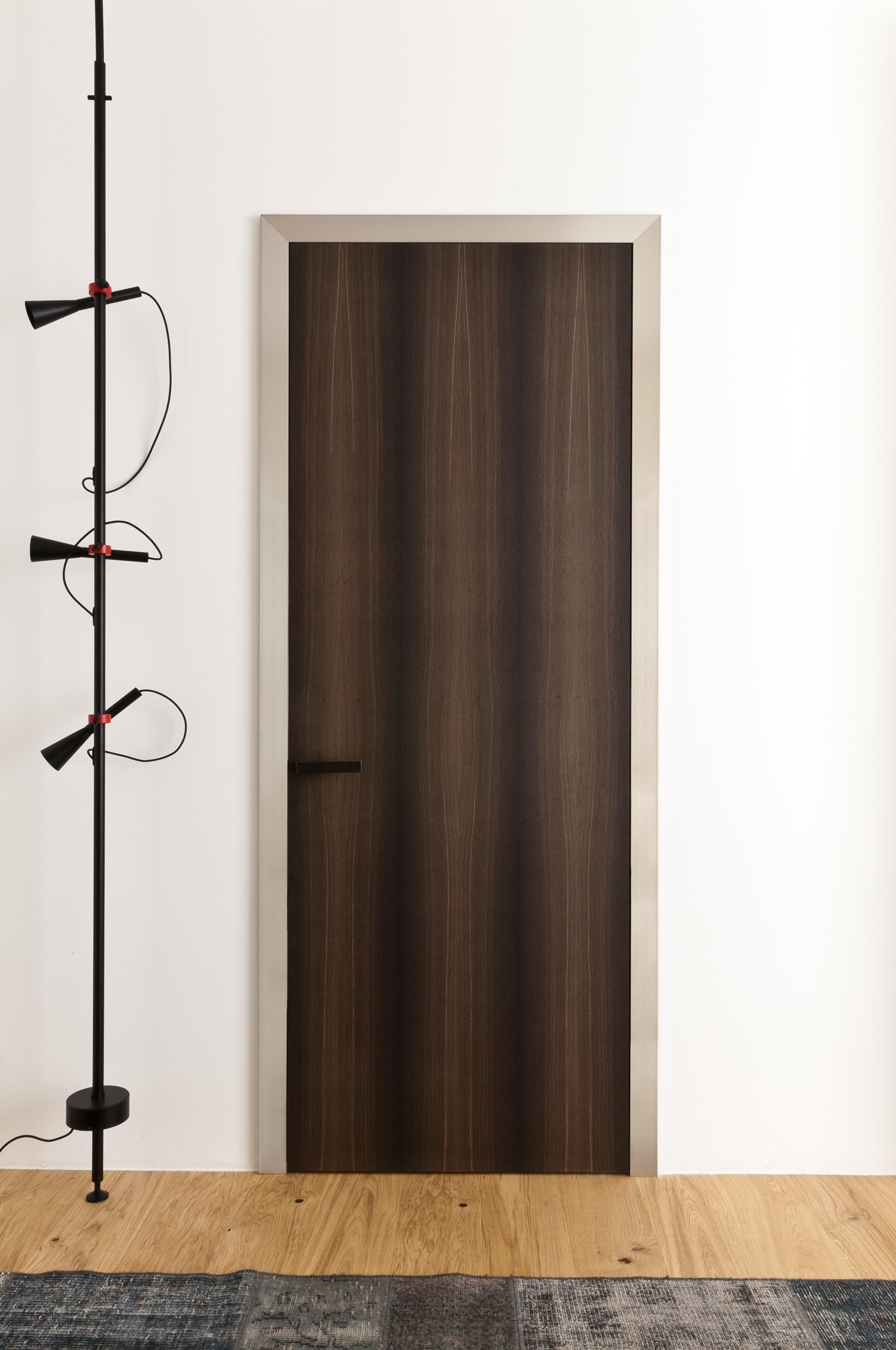 RI-TRAIT Hinged wooden door By ALBED | design CRS ALBED