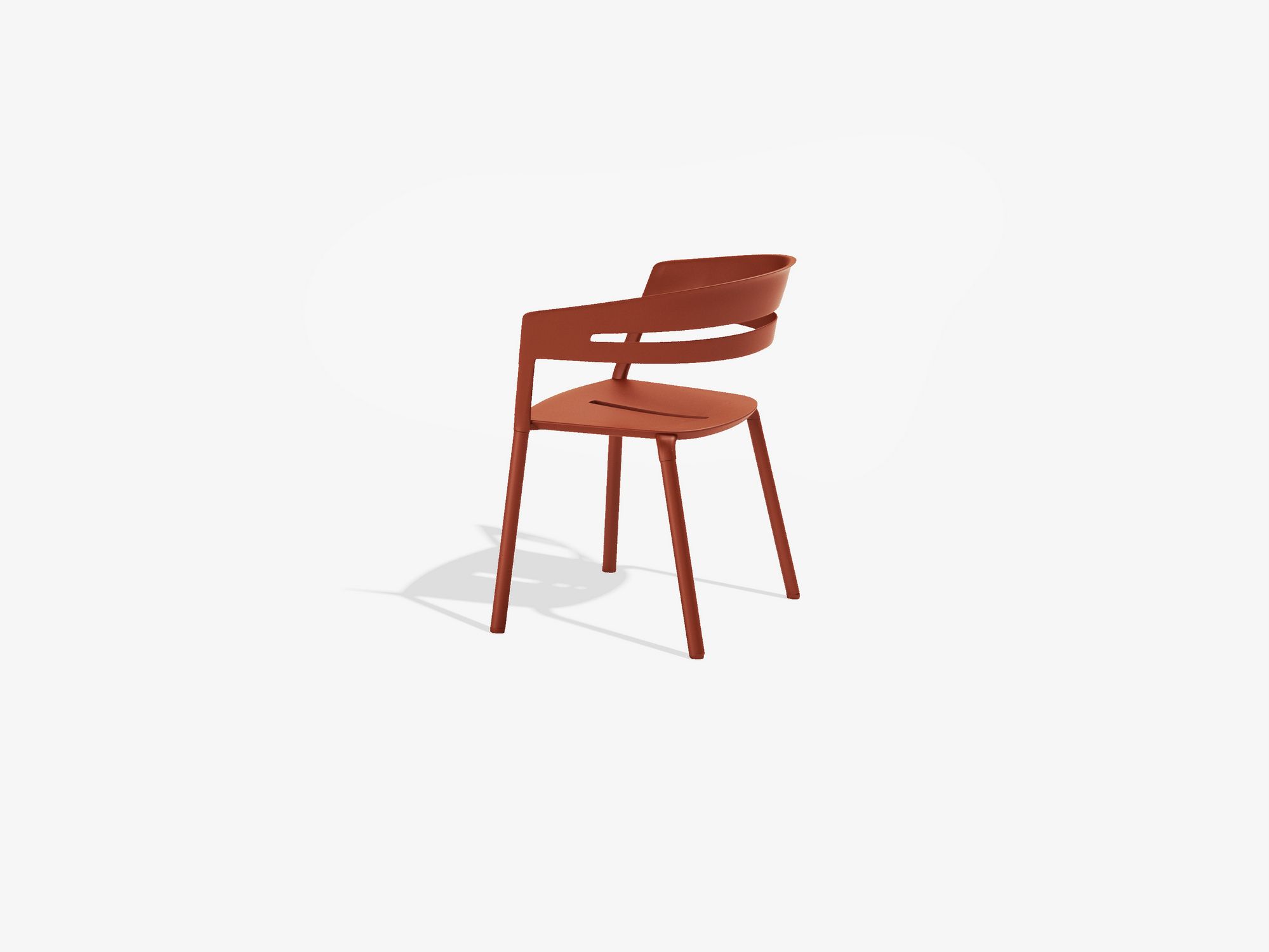 RIA | Chair with armrests By FAST design Alberto Lievore