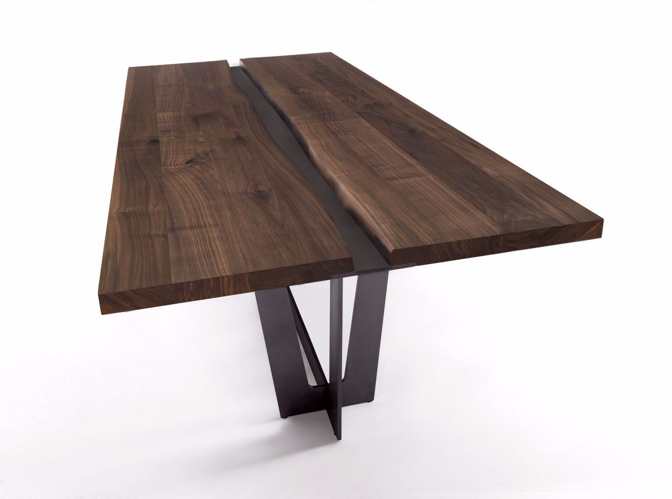 RIALTO TABLE | Mesa en nogal By Riva 1920 diseño Giuliano Cappelletti ...