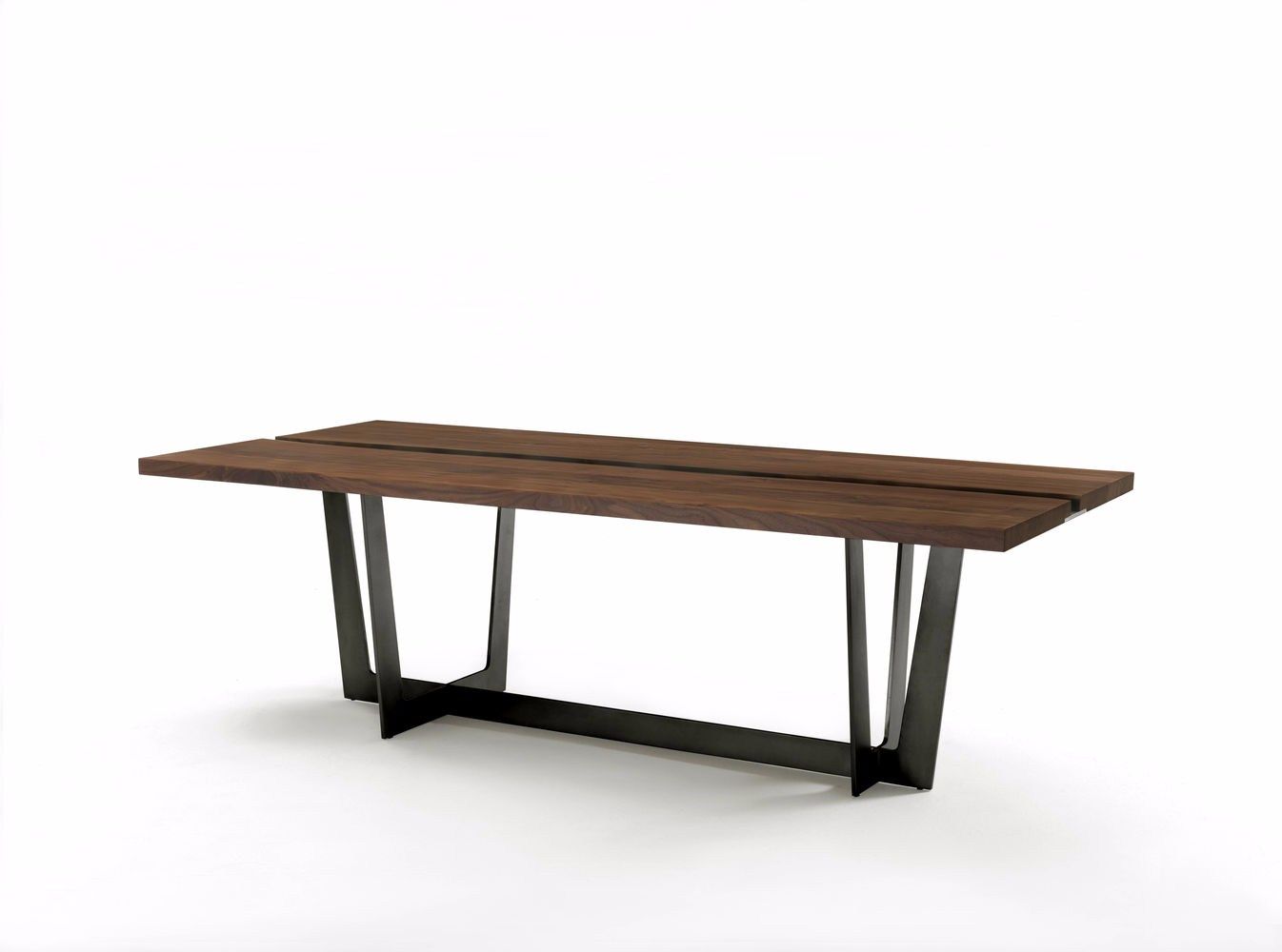 RIALTO TABLE | Walnut table By Riva 1920 design Giuliano Cappelletti ...