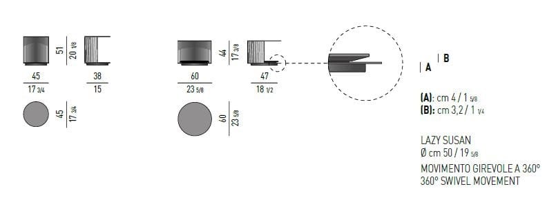 RICHER Coffee table By Minotti | design Rodolfo Dordoni