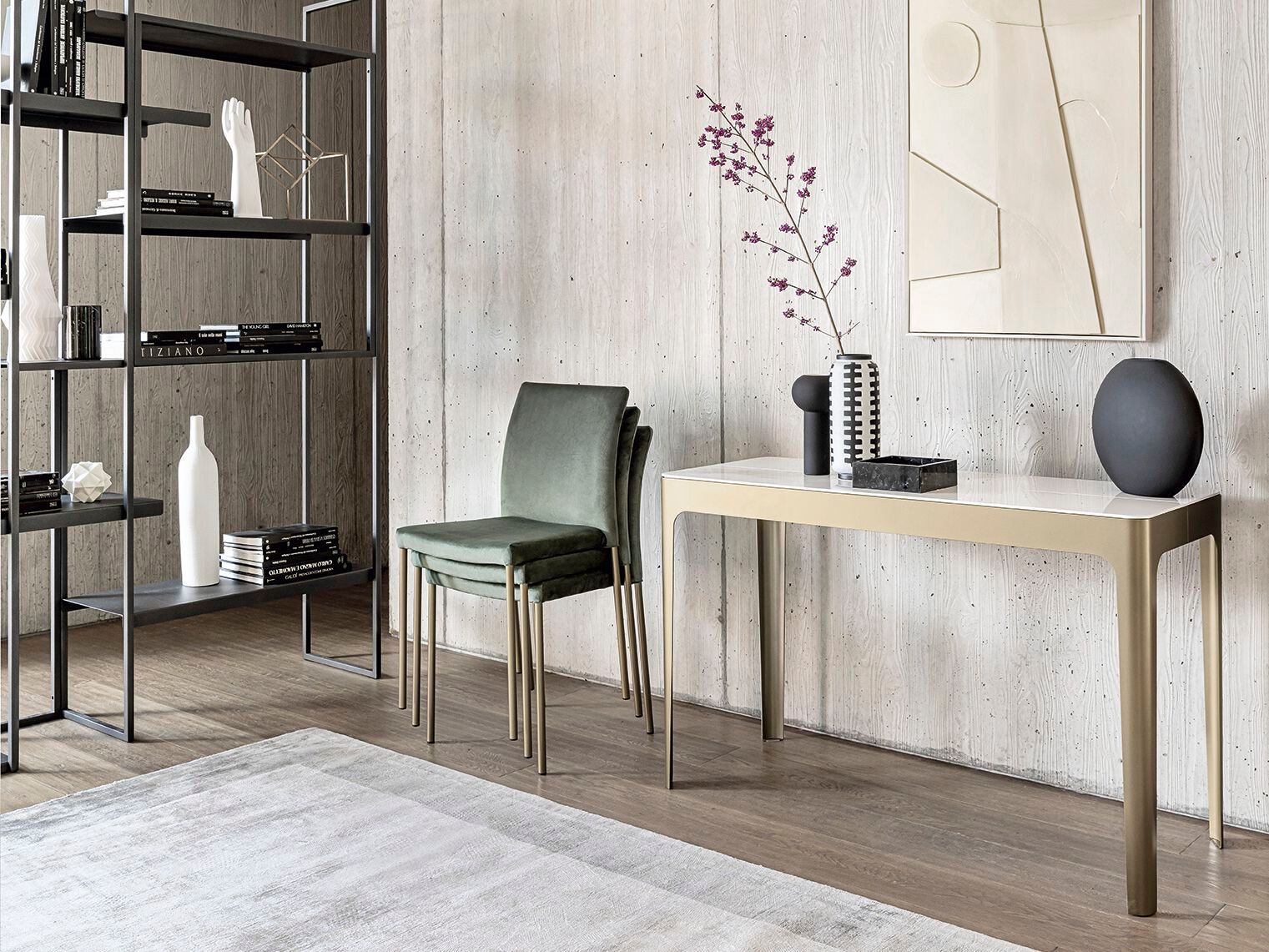 CORNER Consolle fissa e allungabile By RIFLESSI