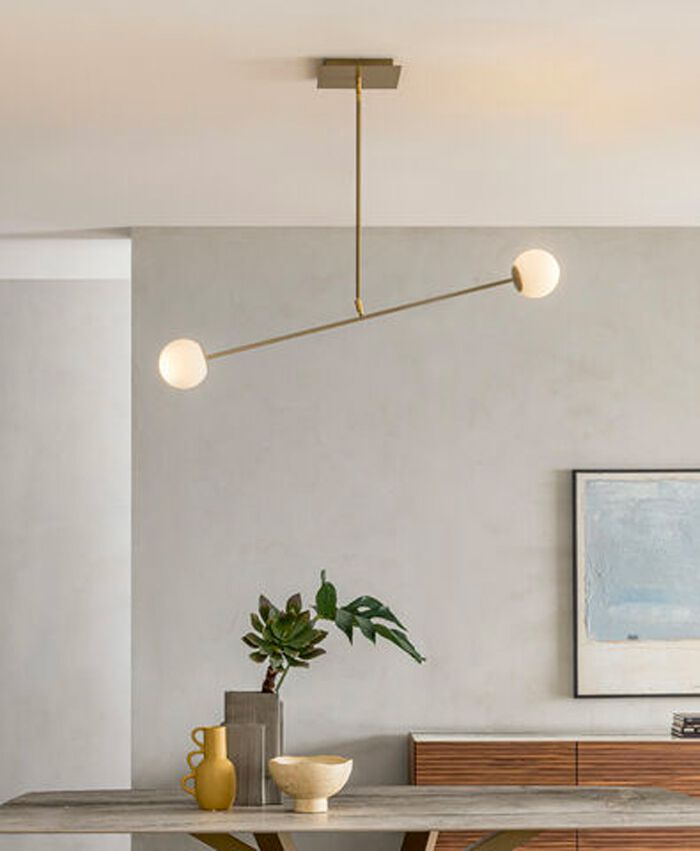 MERIDIAN S2 Painted metal pendant lamp By RIFLESSI