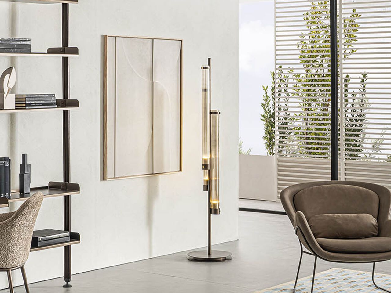 TUBE PT Floor lamp By RIFLESSI