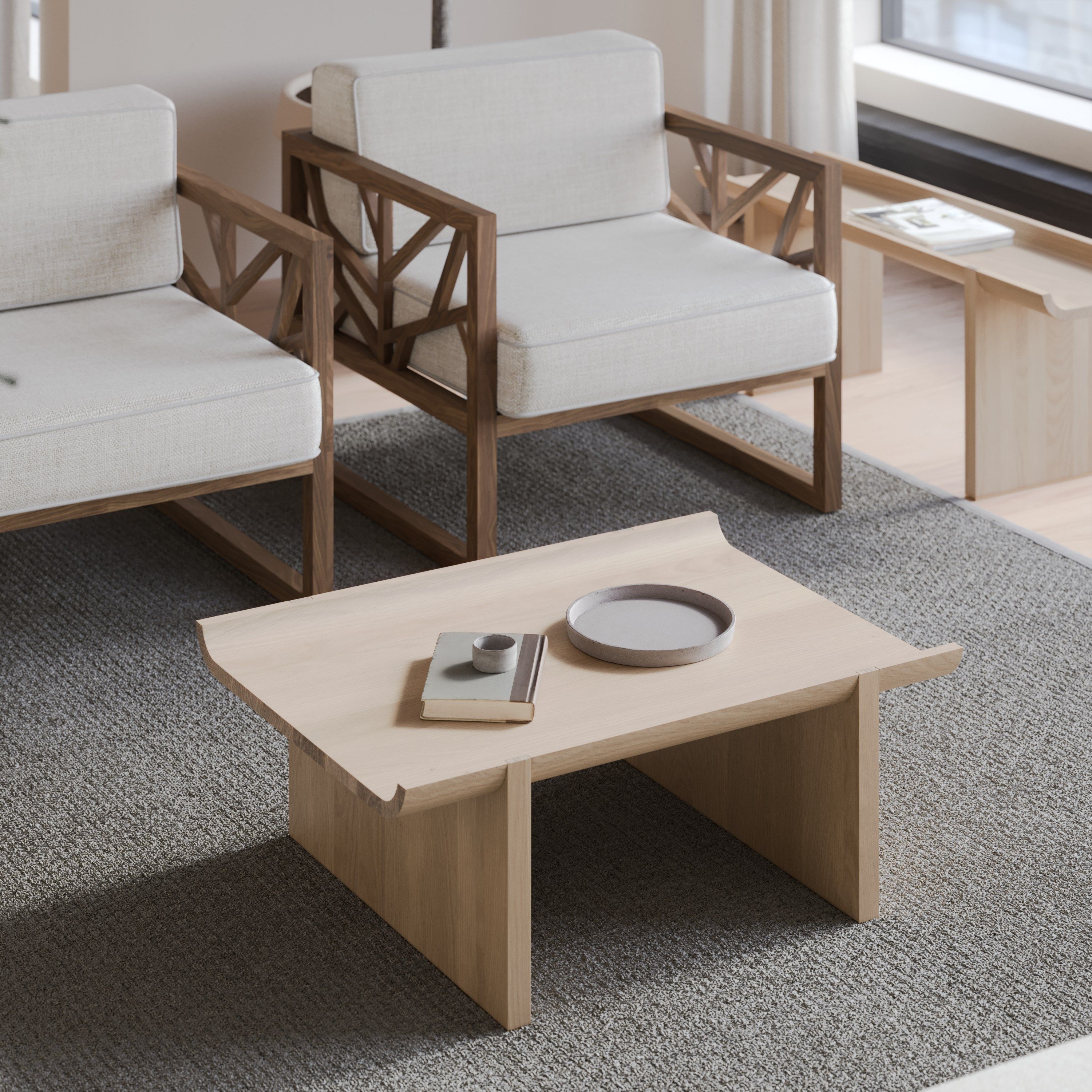 RIGOLES Coffee table By Wewood