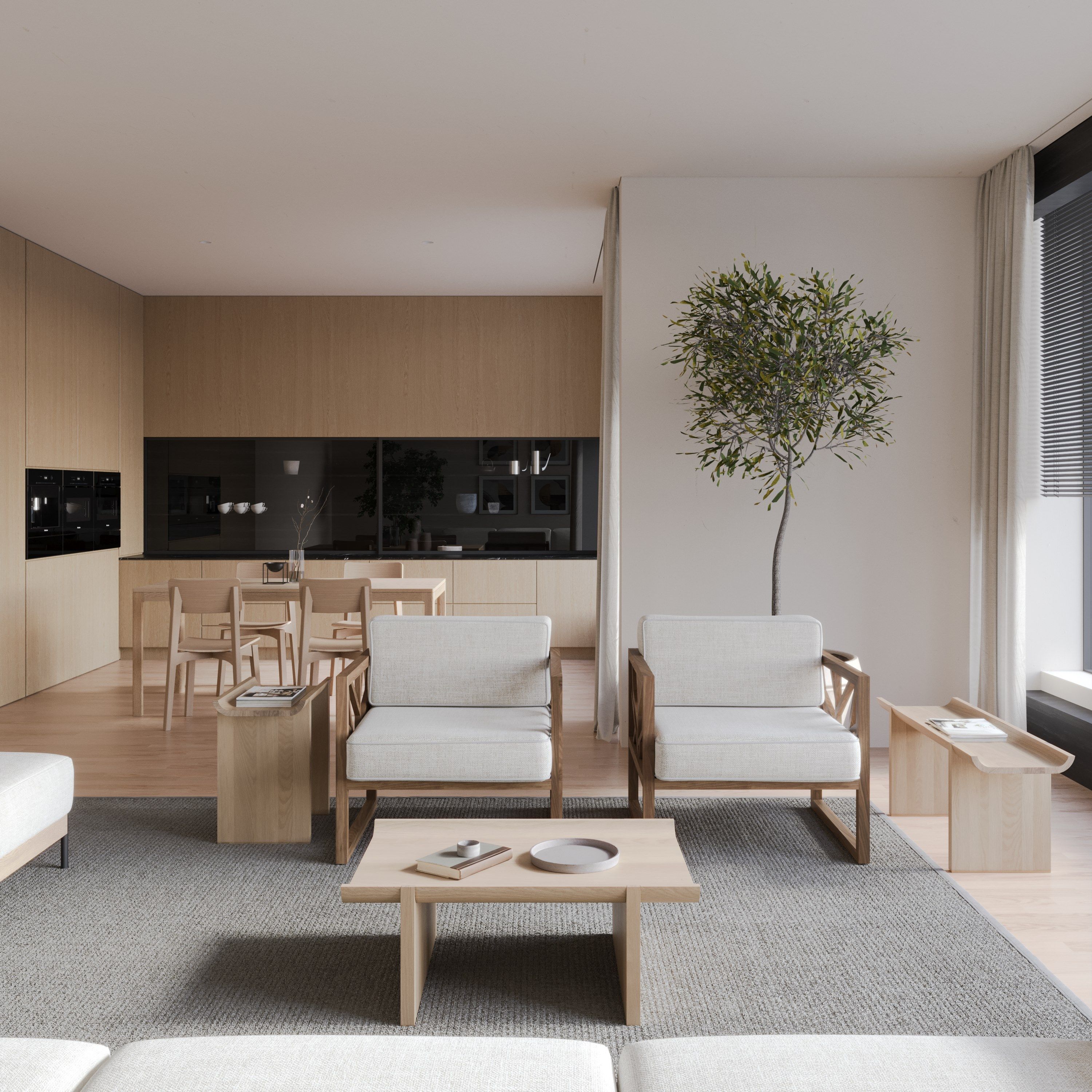 RIGOLES Coffee table By Wewood