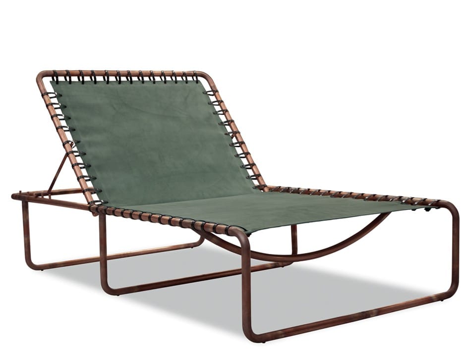 RIMINI | Recliner sun lounger By BAXTER design Paola Navone