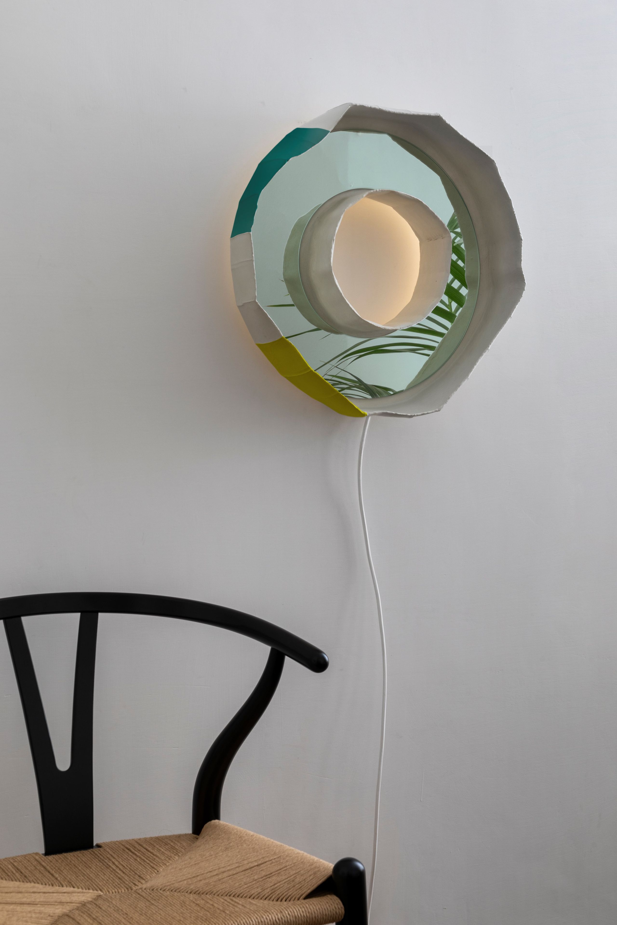 RING AURA lampada da parete By Paola Paronetto design Paola Paronetto