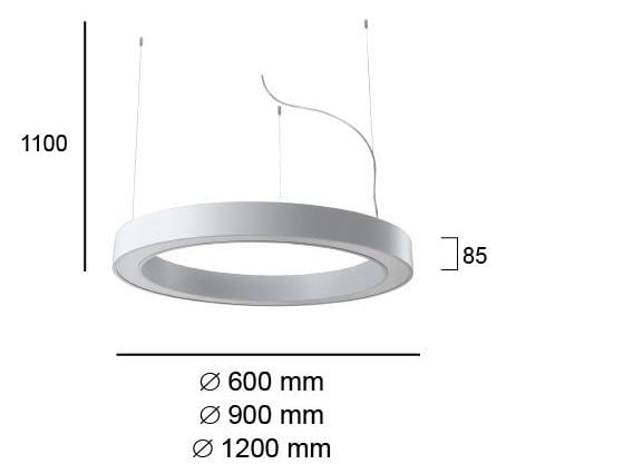 RING Linear lighting profile By Terzo Light