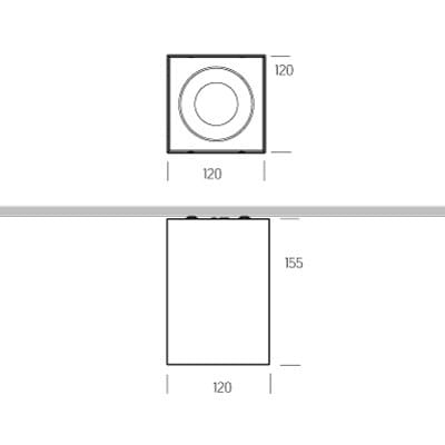 LED adjustable ceiling spotlight RINGO BOX SURFACE 2 Ringo Series By ...