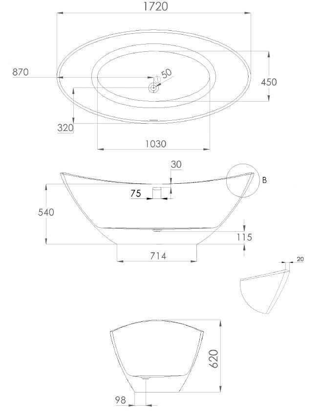RIO | Bathtub Rio Collection By JEE-O