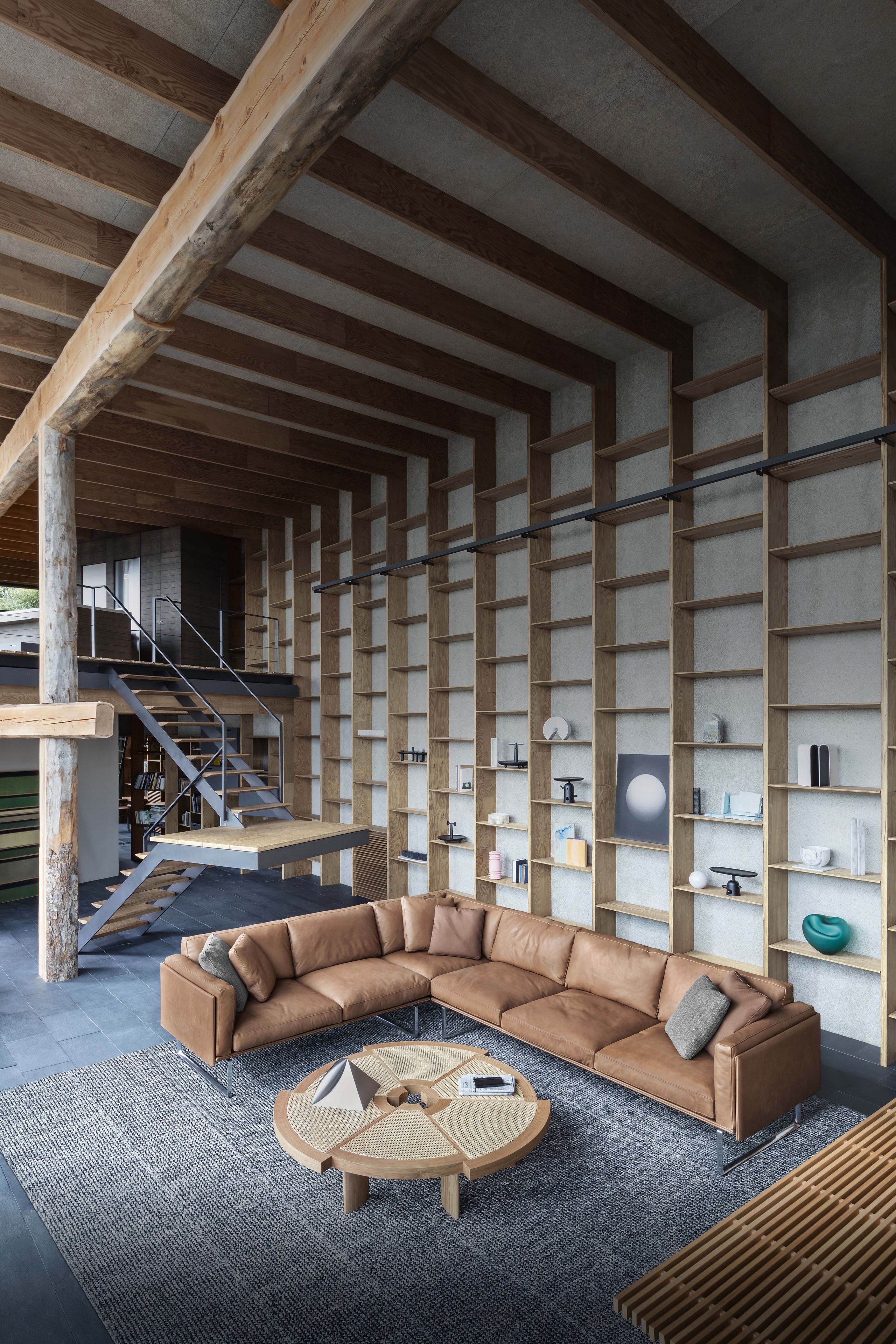 RIO Coffee table By Cassina | design Charlotte Perriand