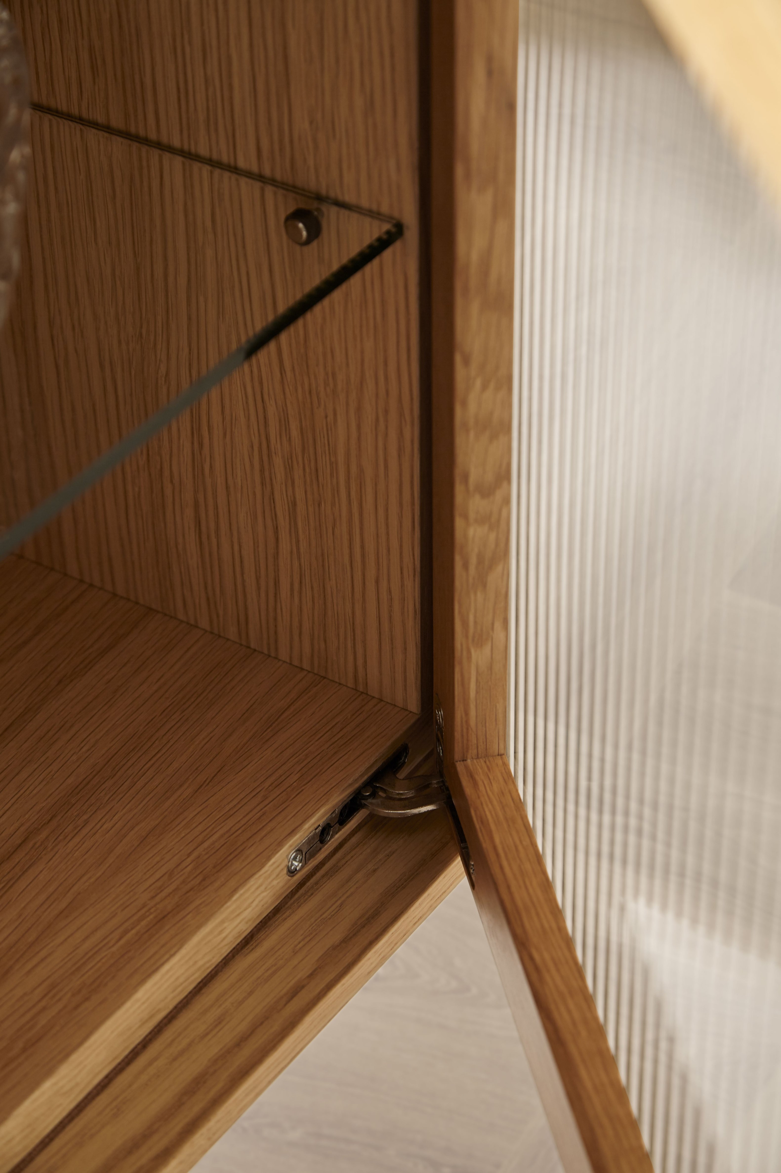RIO Wooden sideboard with doors By Punt | design Sebastian Herkner