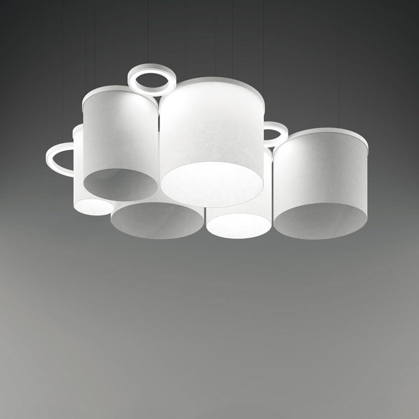 RIPPLE CLUSTER Pendant lamp By Artemide | design BIG | Bjarke Ingels Group