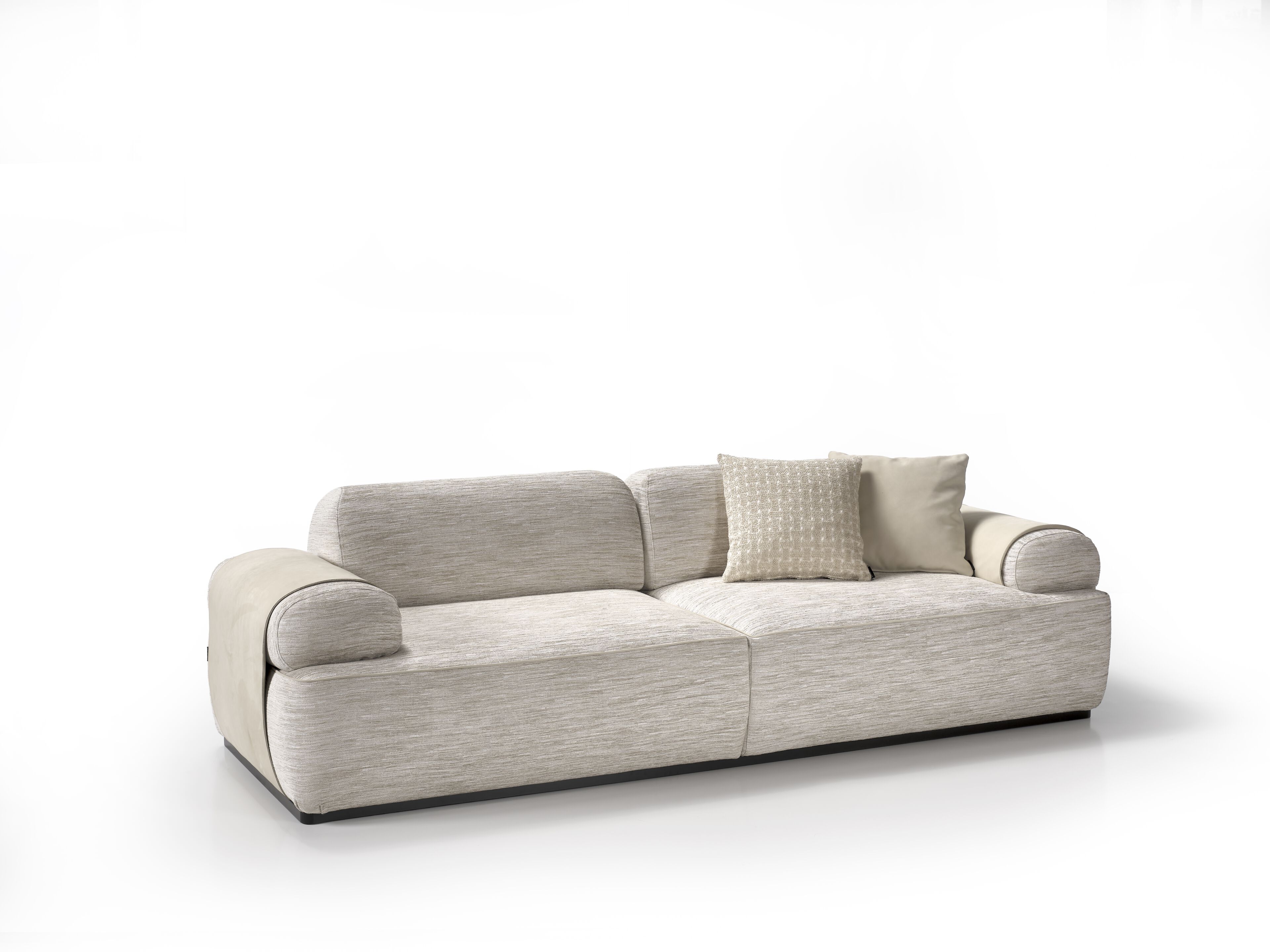 BEVERLY 3 seater fabric sofa By RIVATELIER