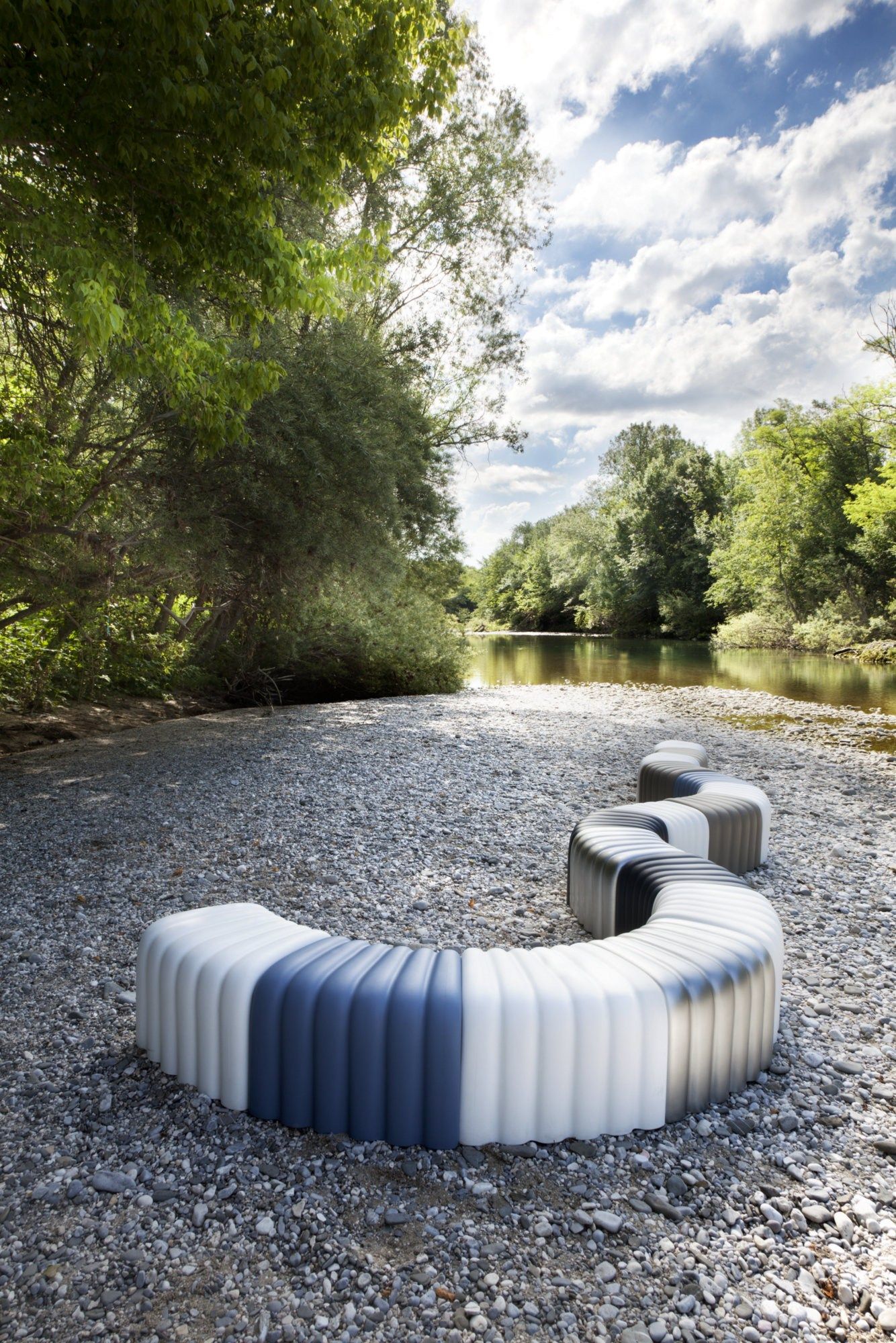 RIVER SNAKE | Bench River Collection By Tonon design Mac Stopa