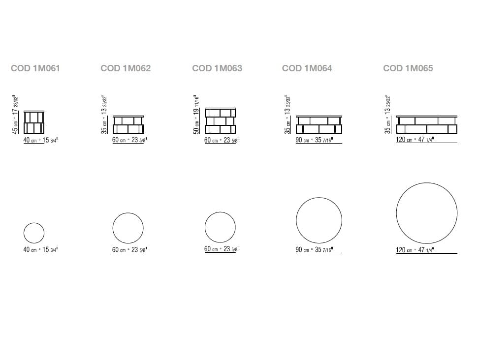 RIVIERA Round coffee table By Flexform | design Roberto Lazzeroni